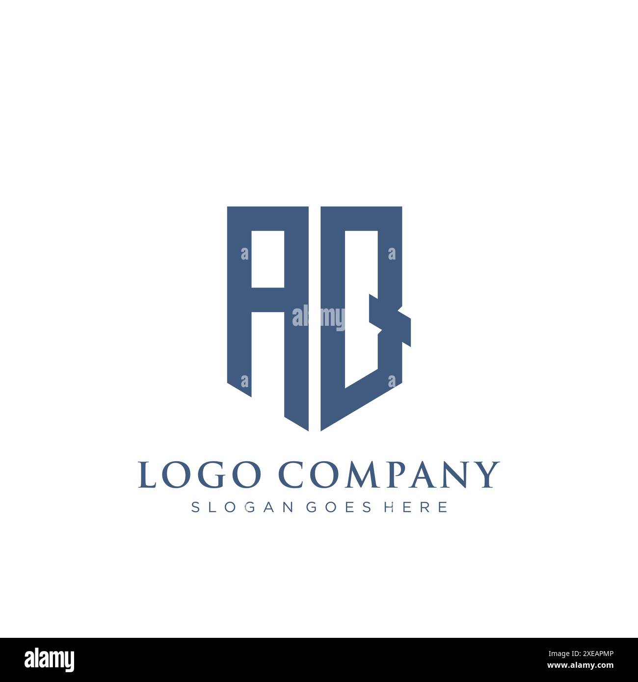 Aq logo design hi-res stock photography and images - Alamy