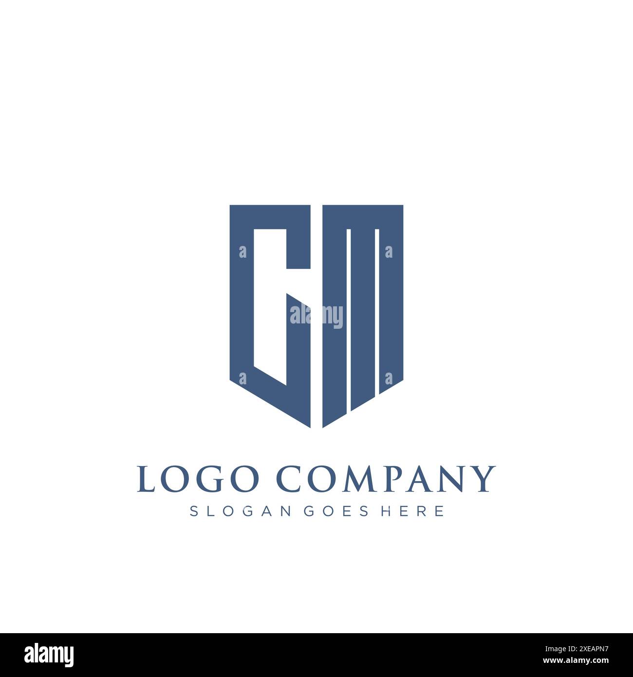 CM shield type logo design Stock Vector Image & Art - Alamy