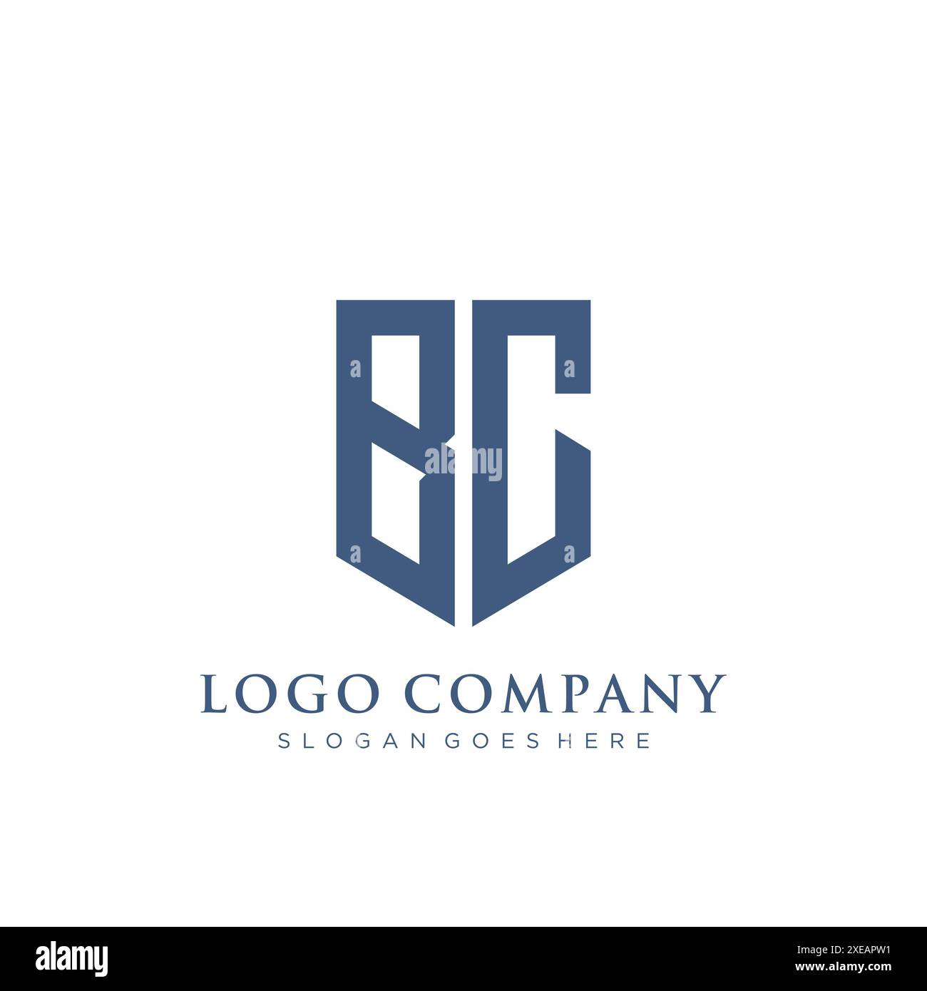 Bc minimal logo hi-res stock photography and images - Alamy