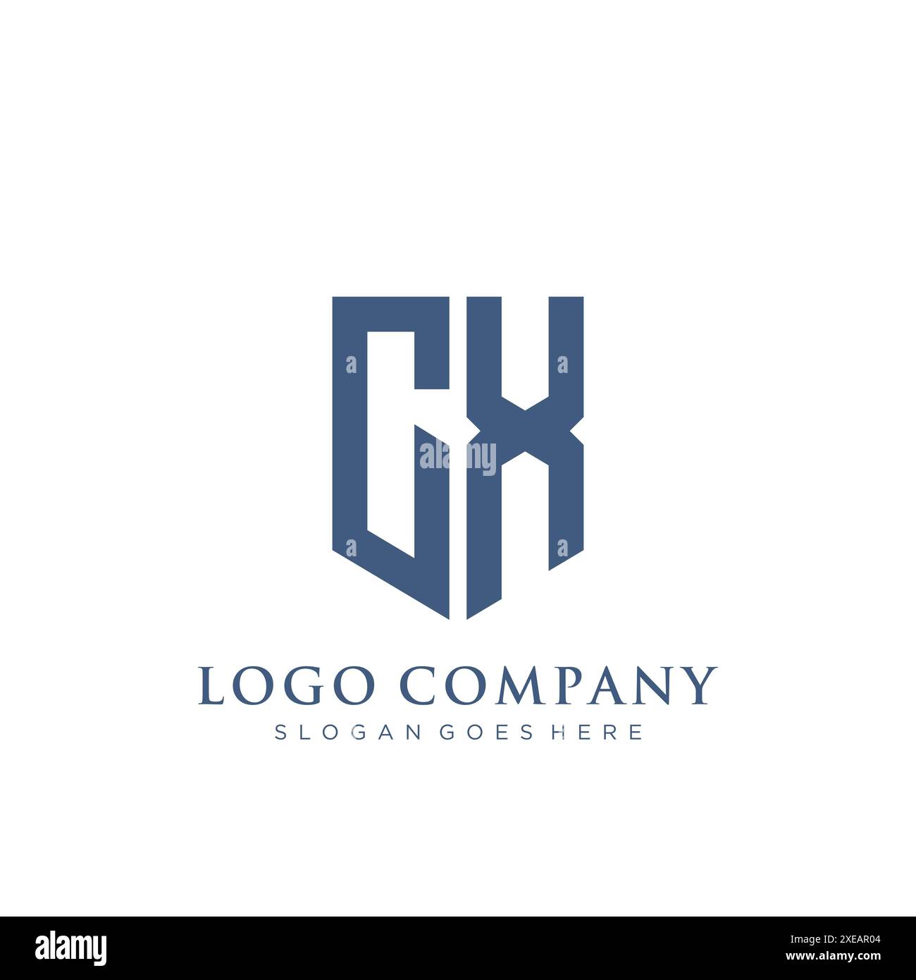 Cx logo design hi-res stock photography and images - Alamy