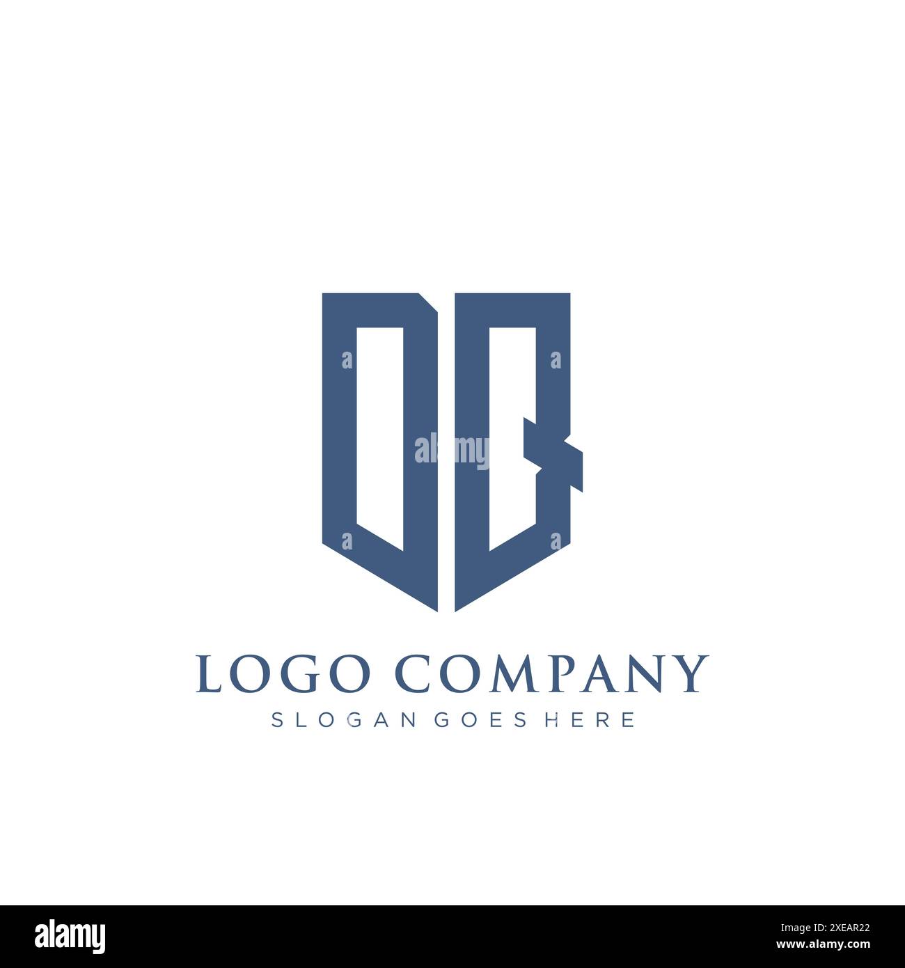 Dq logo design hi-res stock photography and images - Alamy