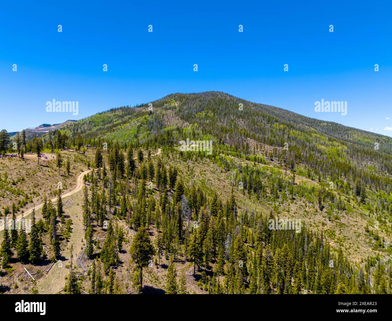 Sunshine on continental divide hi-res stock photography and images - Alamy