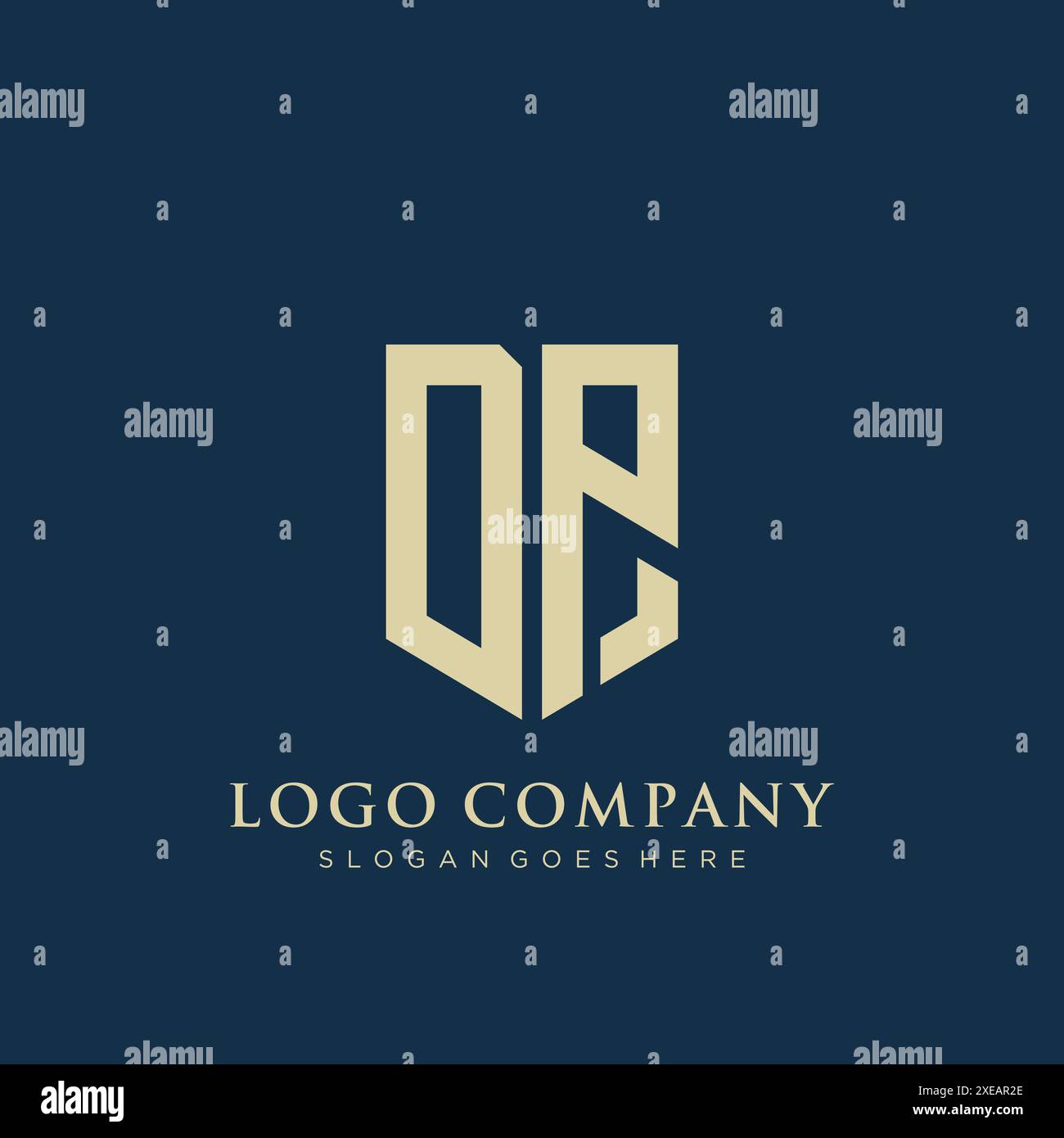 Dp logo design hi-res stock photography and images - Alamy