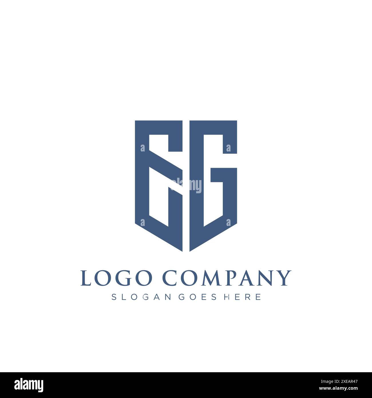 EG shield type logo design Stock Vector Image & Art - Alamy