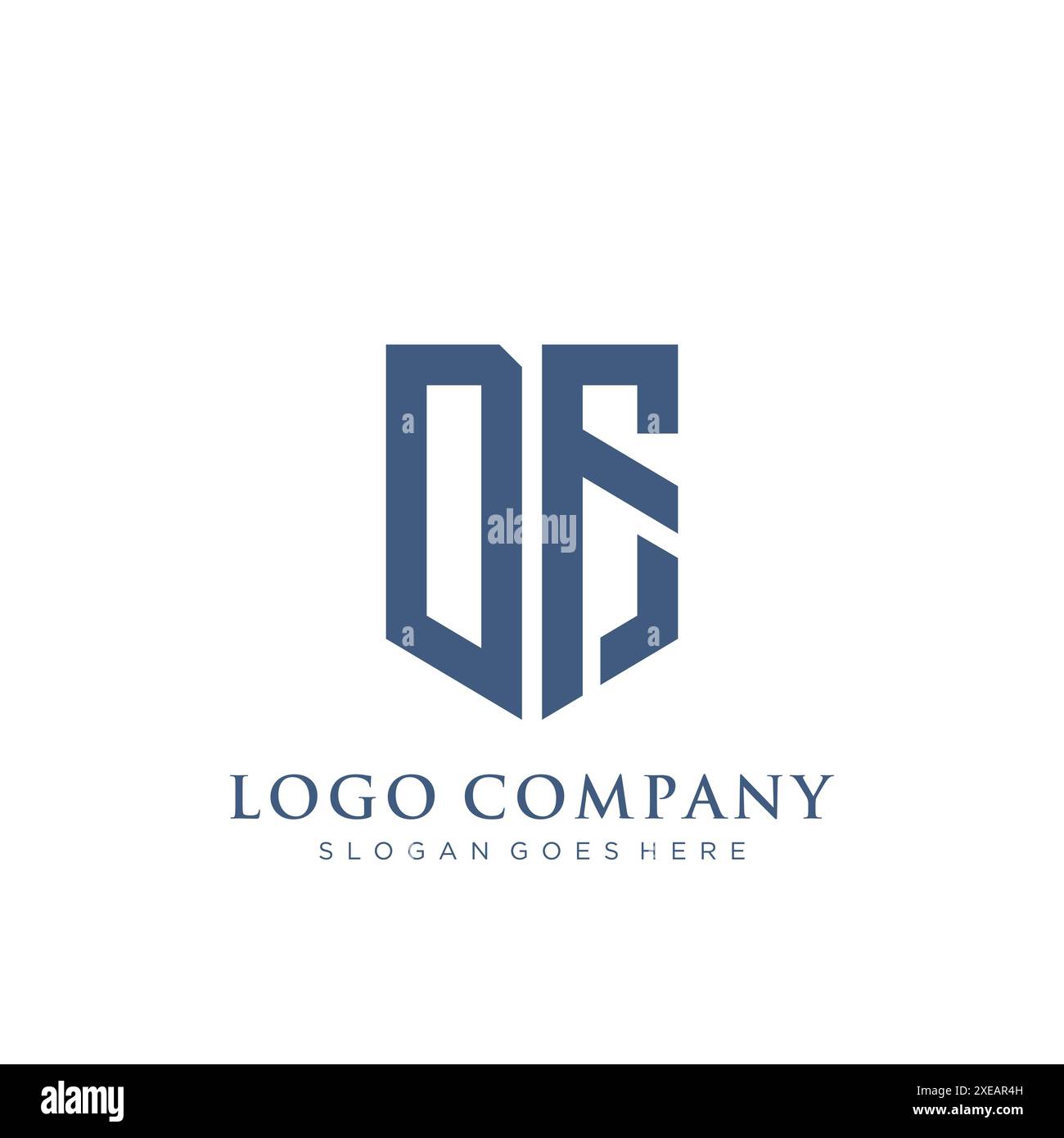 Df letter logo design Cut Out Stock Images & Pictures - Alamy