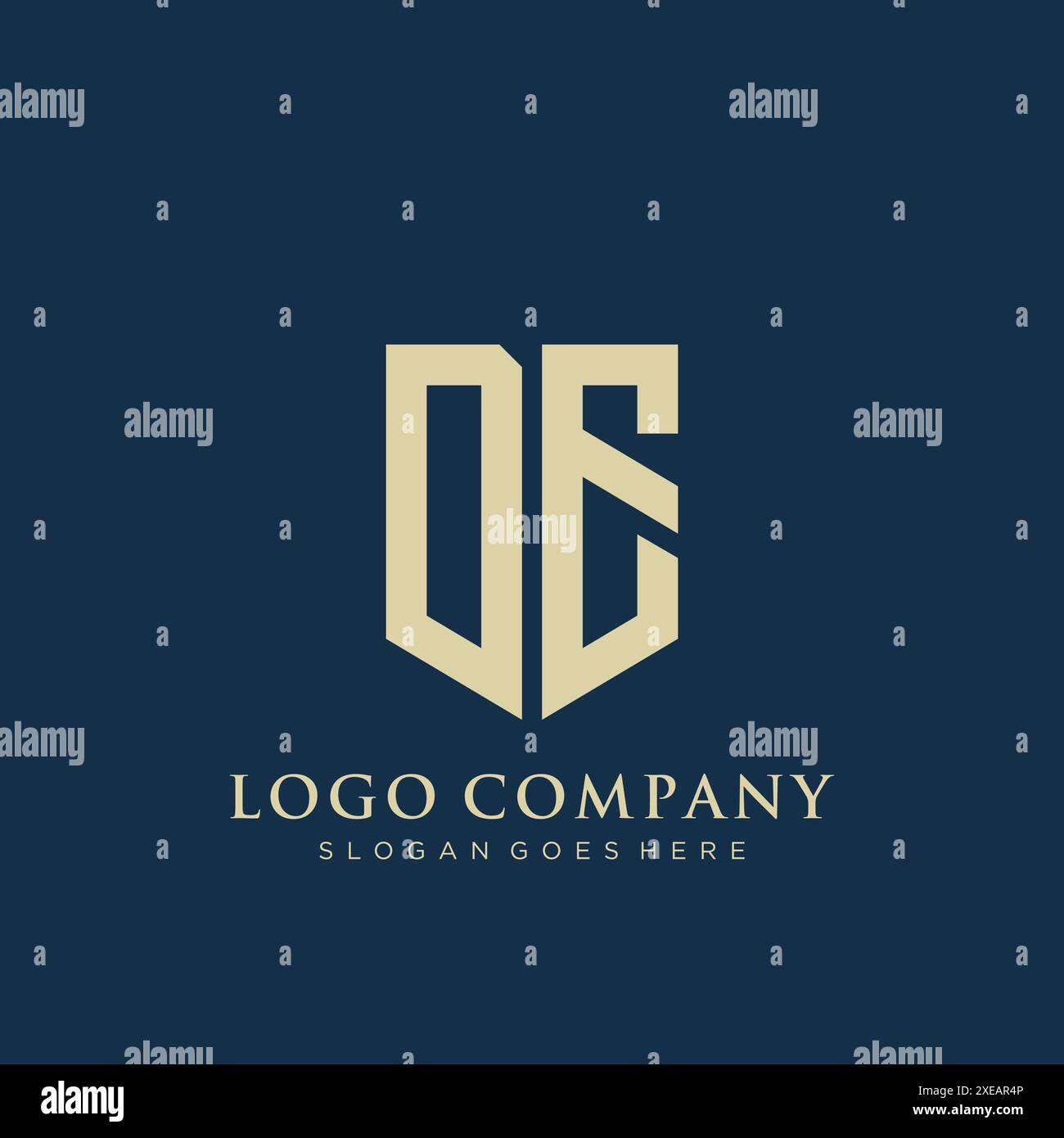 De minimal logo design Stock Vector Images - Alamy