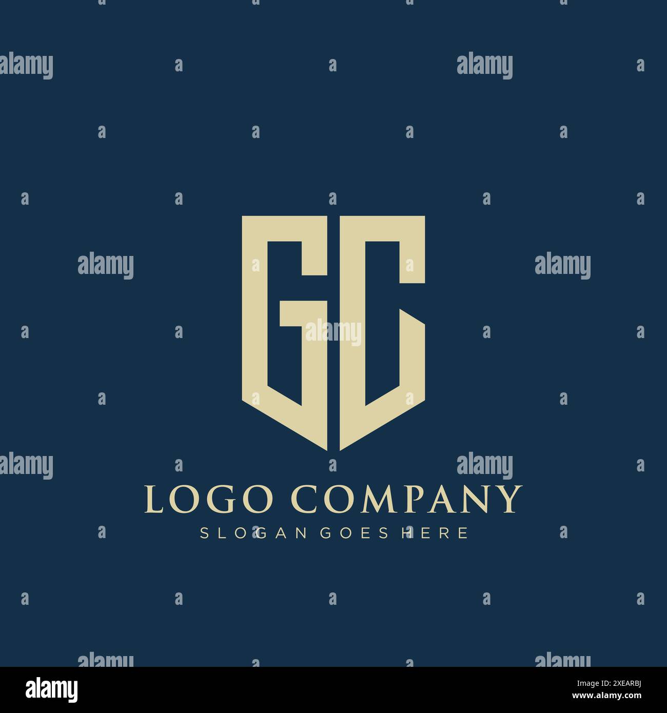 Gc logo design hi-res stock photography and images - Alamy