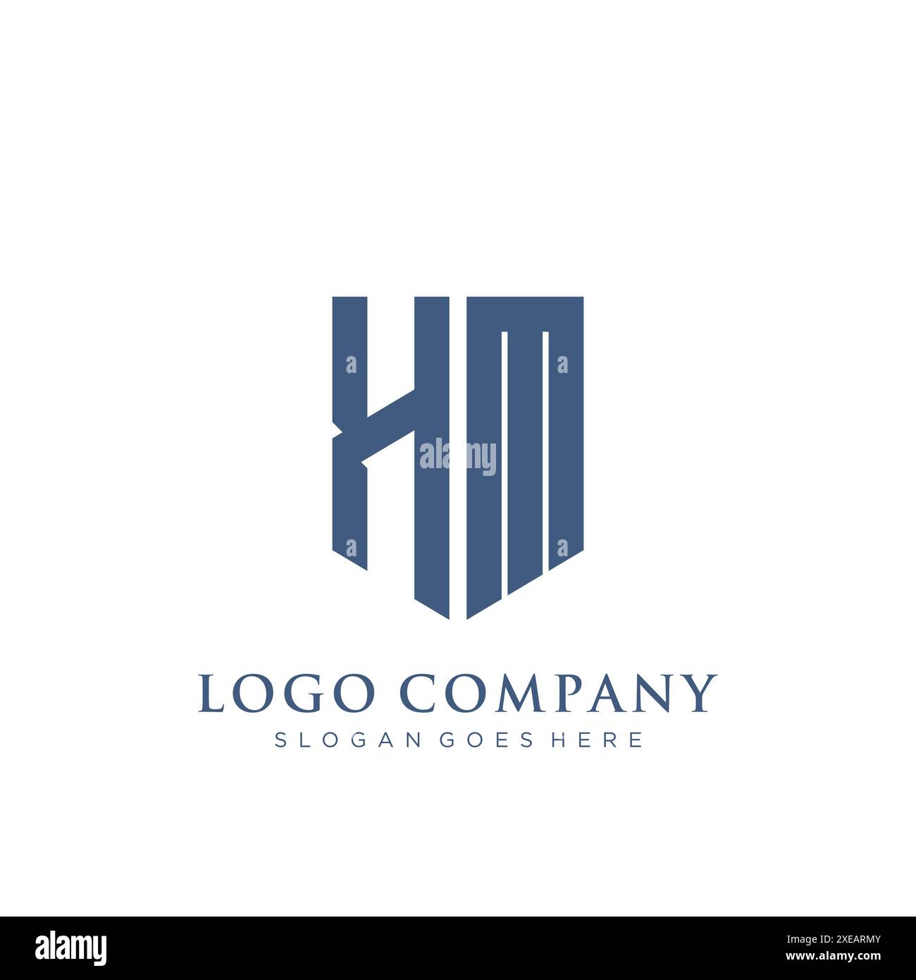 Hm logo design hi-res stock photography and images - Alamy