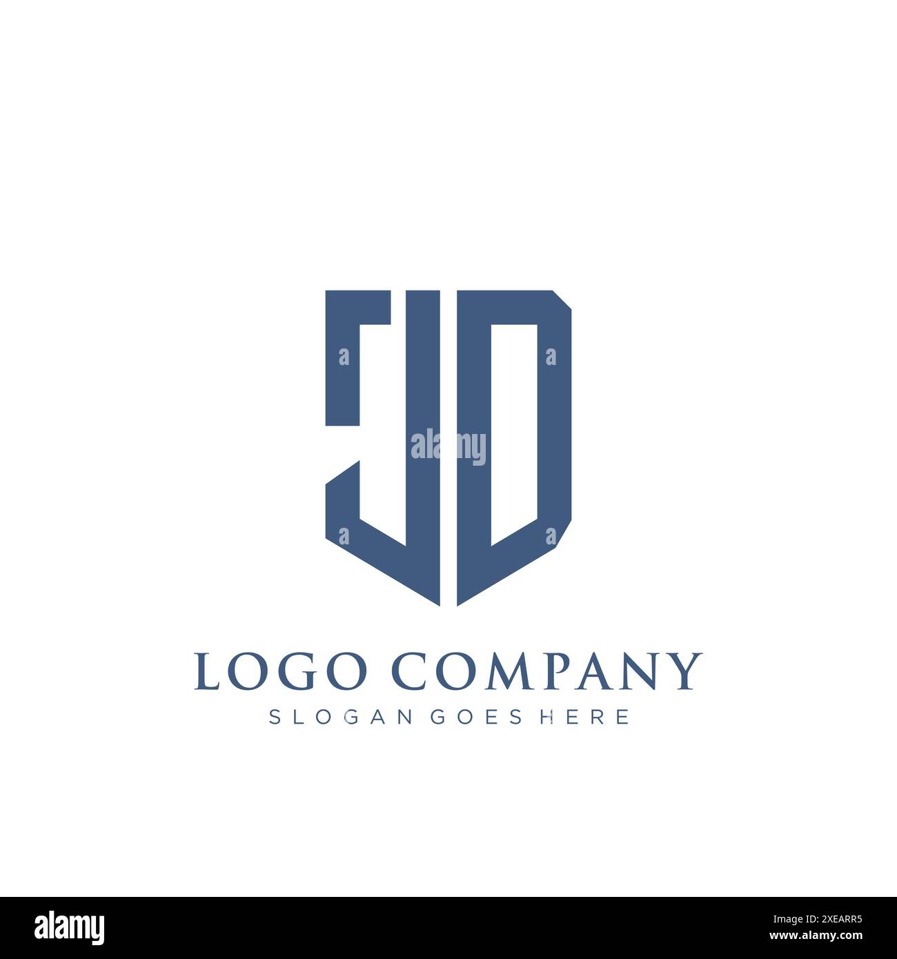 Jd letter design hi-res stock photography and images - Alamy