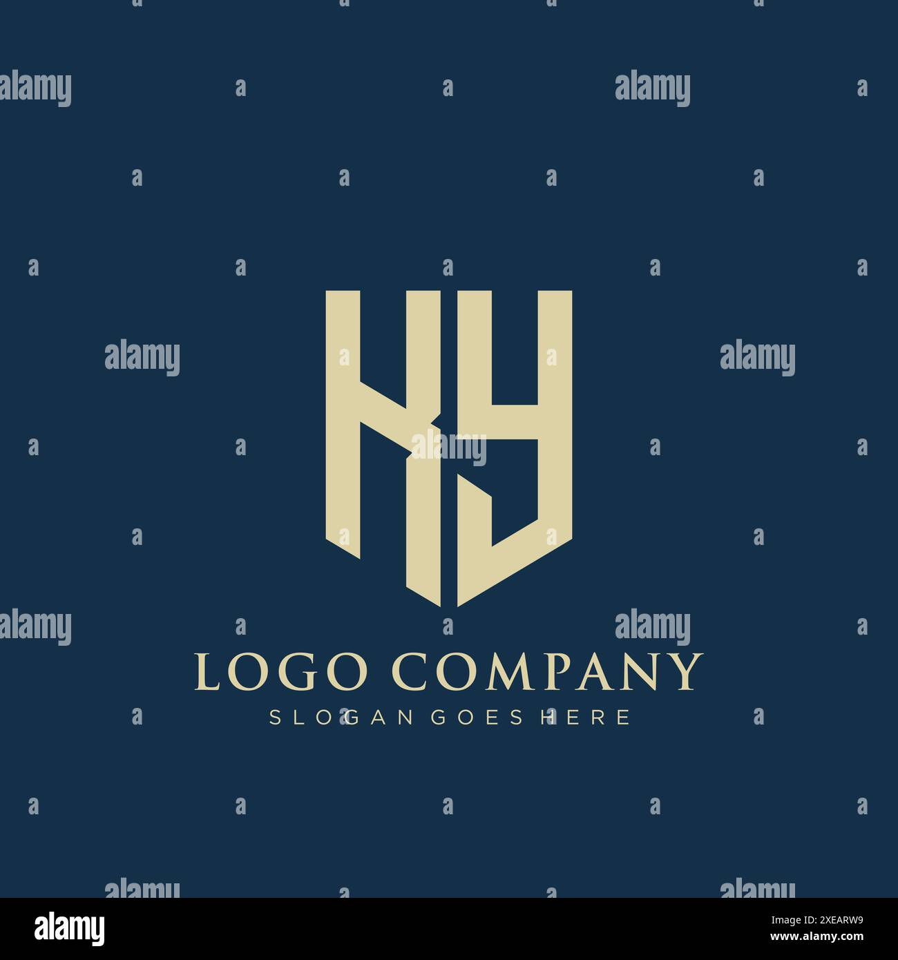 Ky logo design hi-res stock photography and images - Alamy