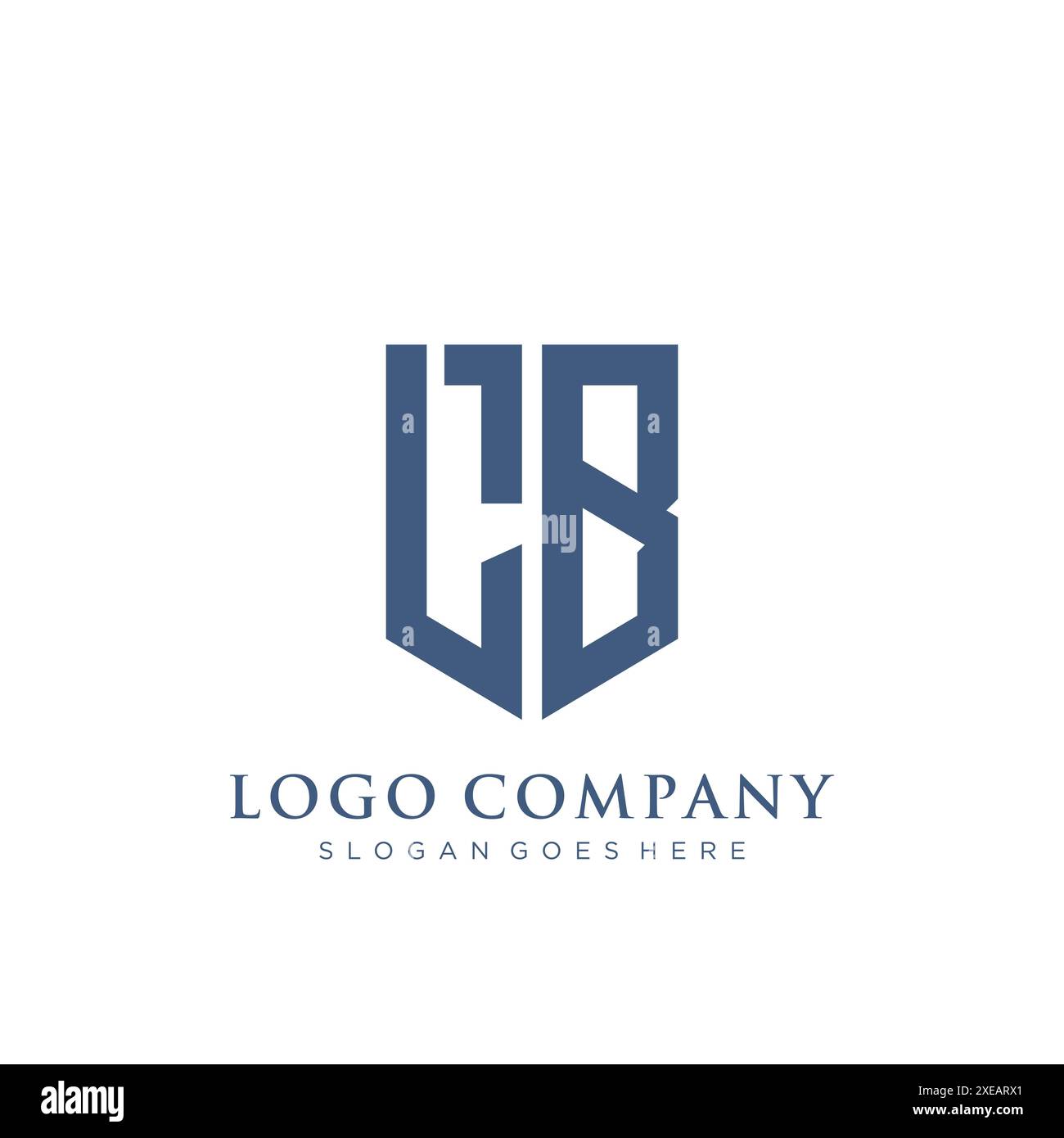 Lb logo design hi-res stock photography and images - Alamy