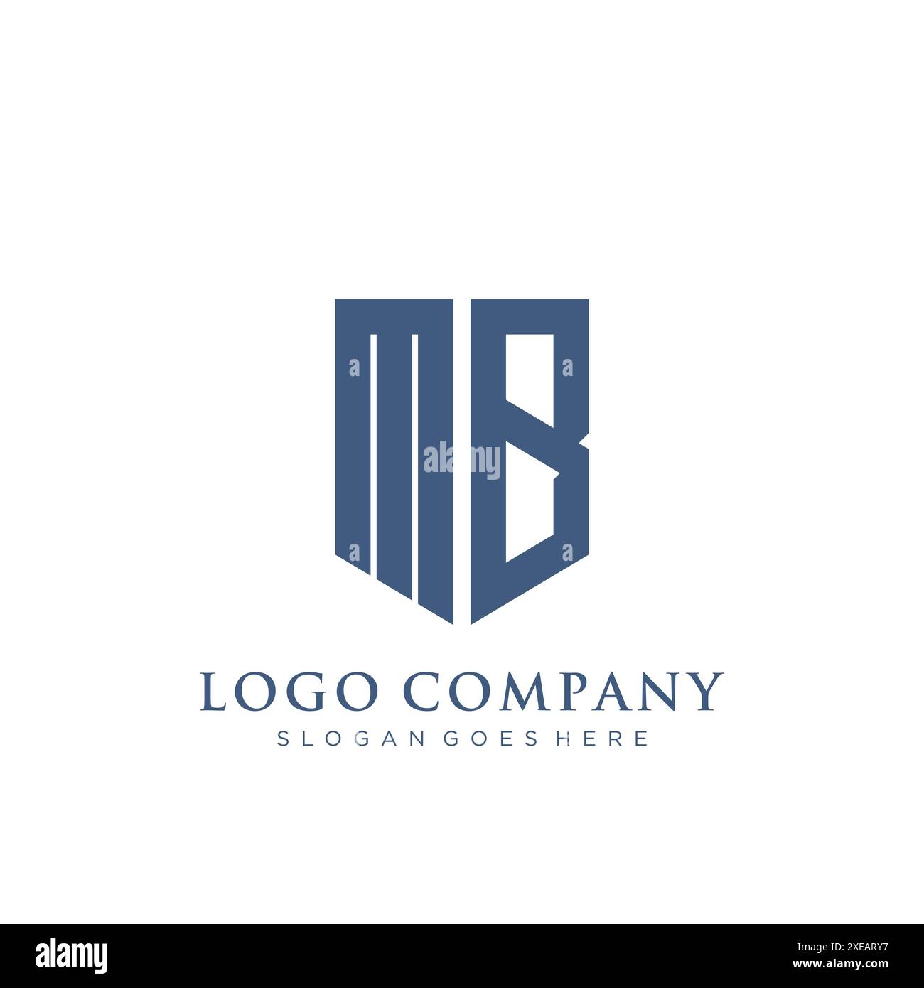 MB shield type logo design Stock Vector Image & Art - Alamy