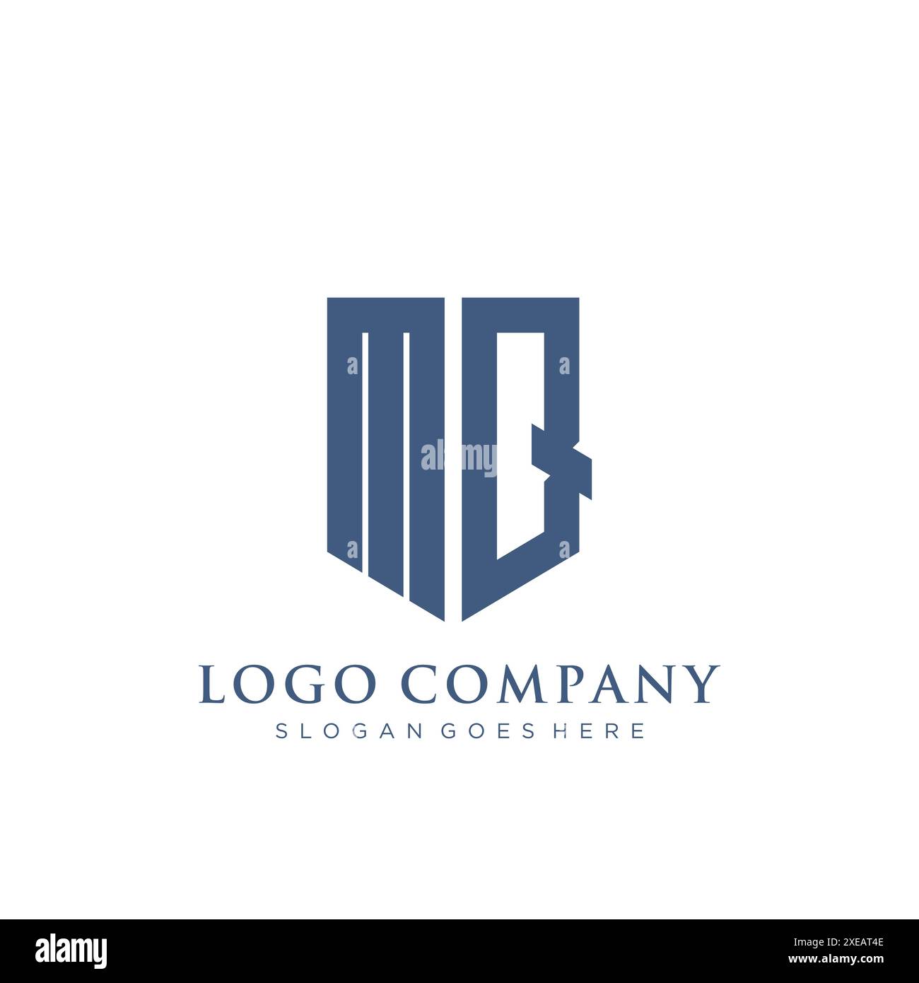 MQ shield type logo design Stock Vector Image & Art - Alamy