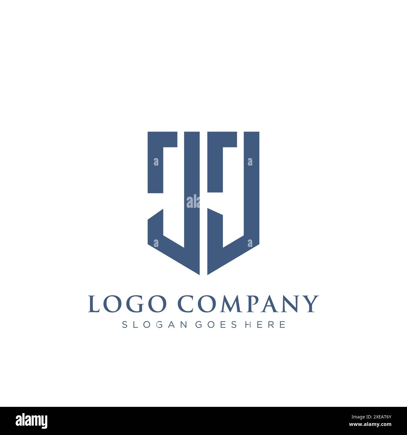 Jj letter logo design Stock Vector Images - Alamy