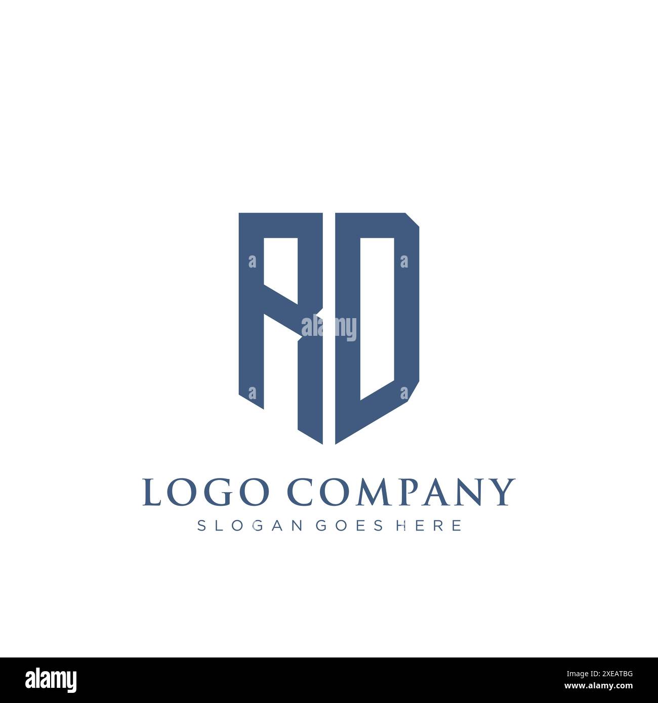 RD shield type logo design Stock Vector Image & Art - Alamy