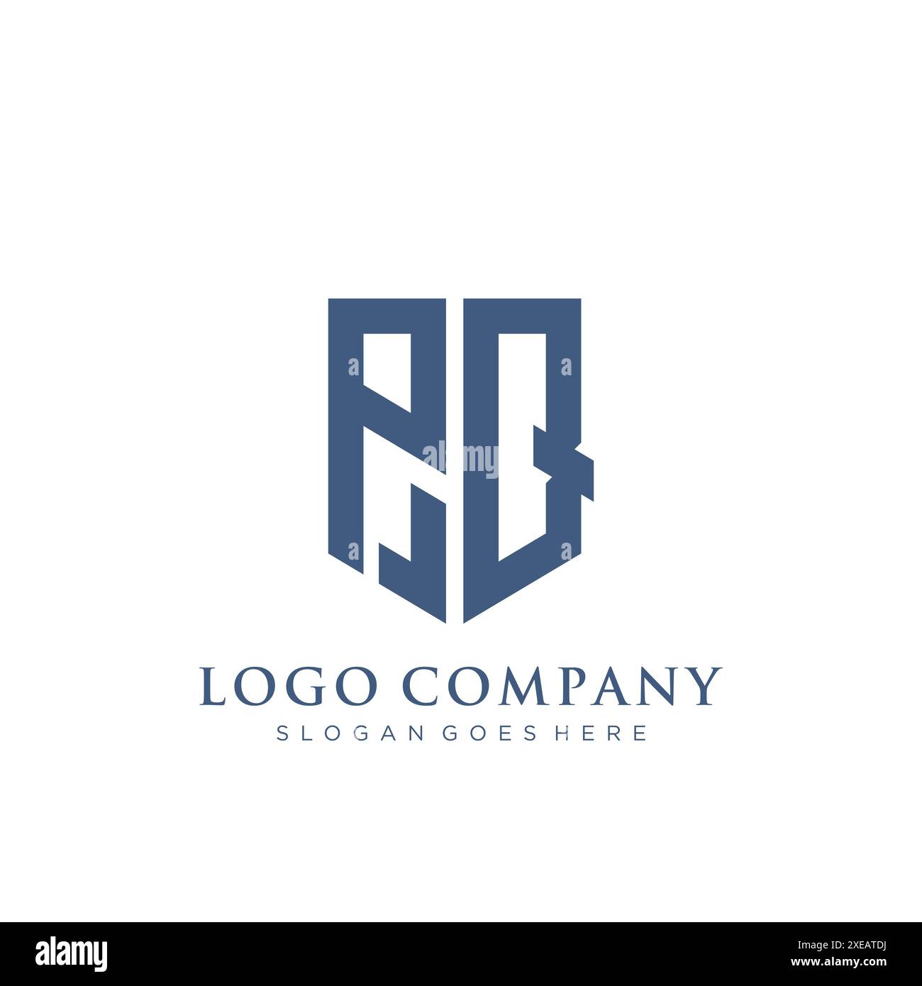 PQ shield type logo design Stock Vector Image & Art - Alamy