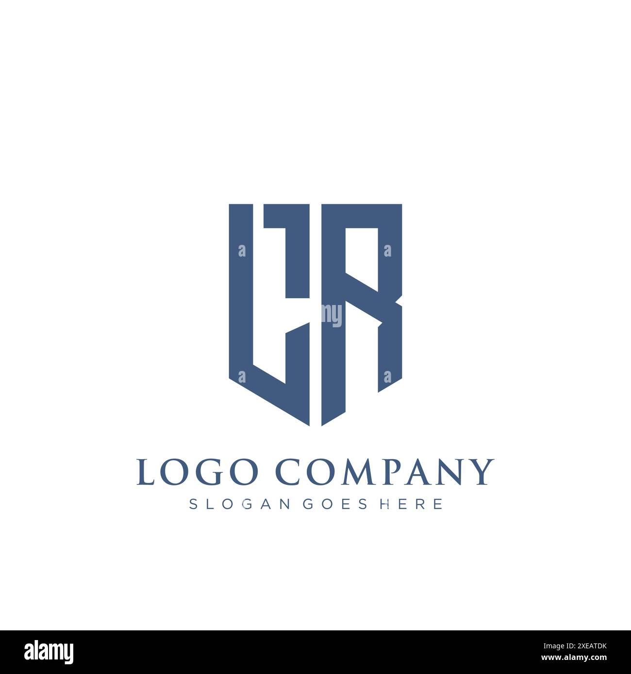 LR shield type logo design Stock Vector Image & Art - Alamy
