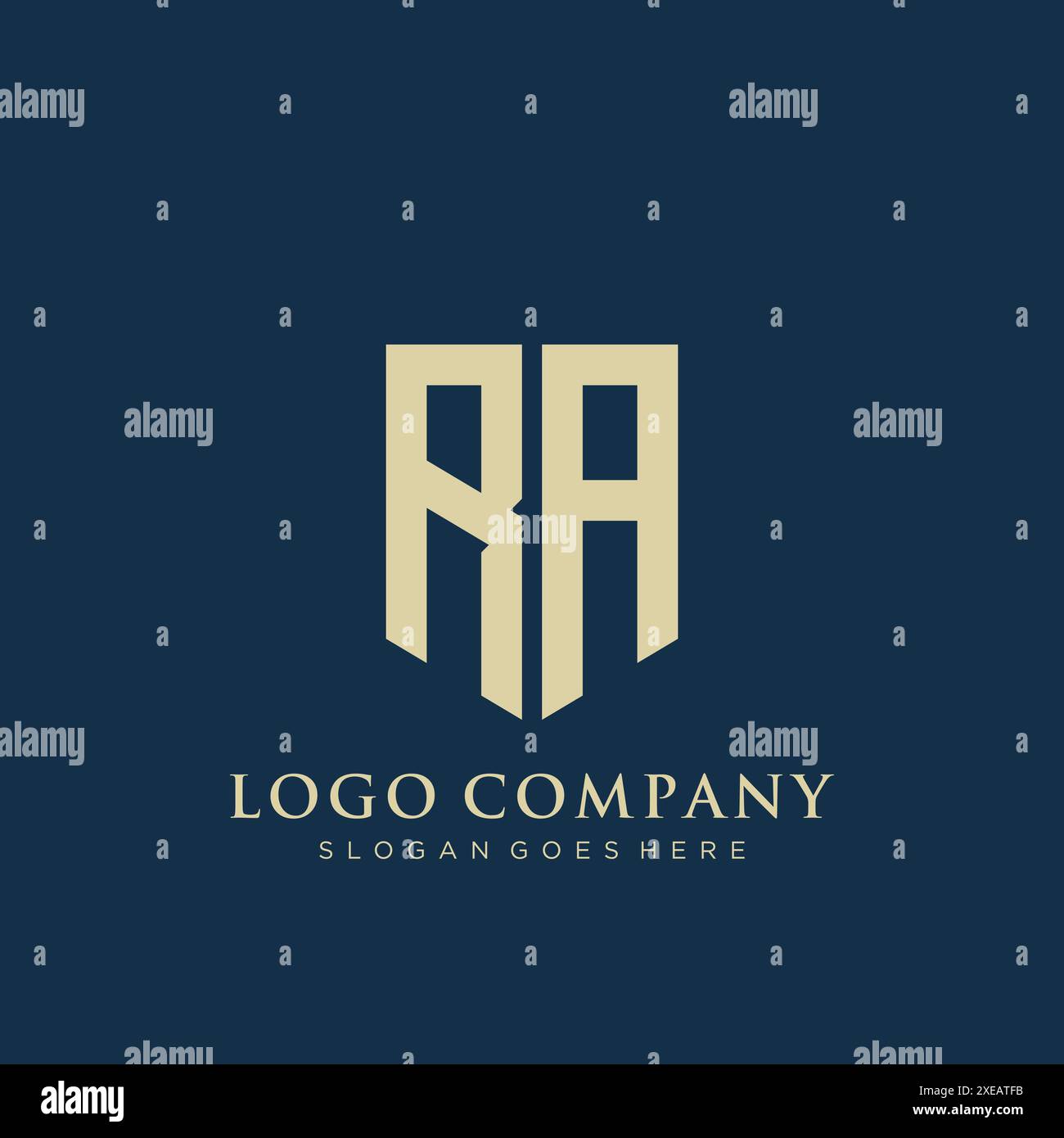 Ra minimal logo design hi-res stock photography and images - Alamy