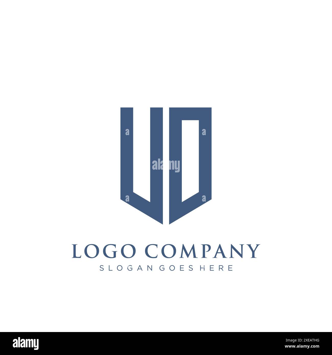 UO shield type logo design Stock Vector Image & Art - Alamy