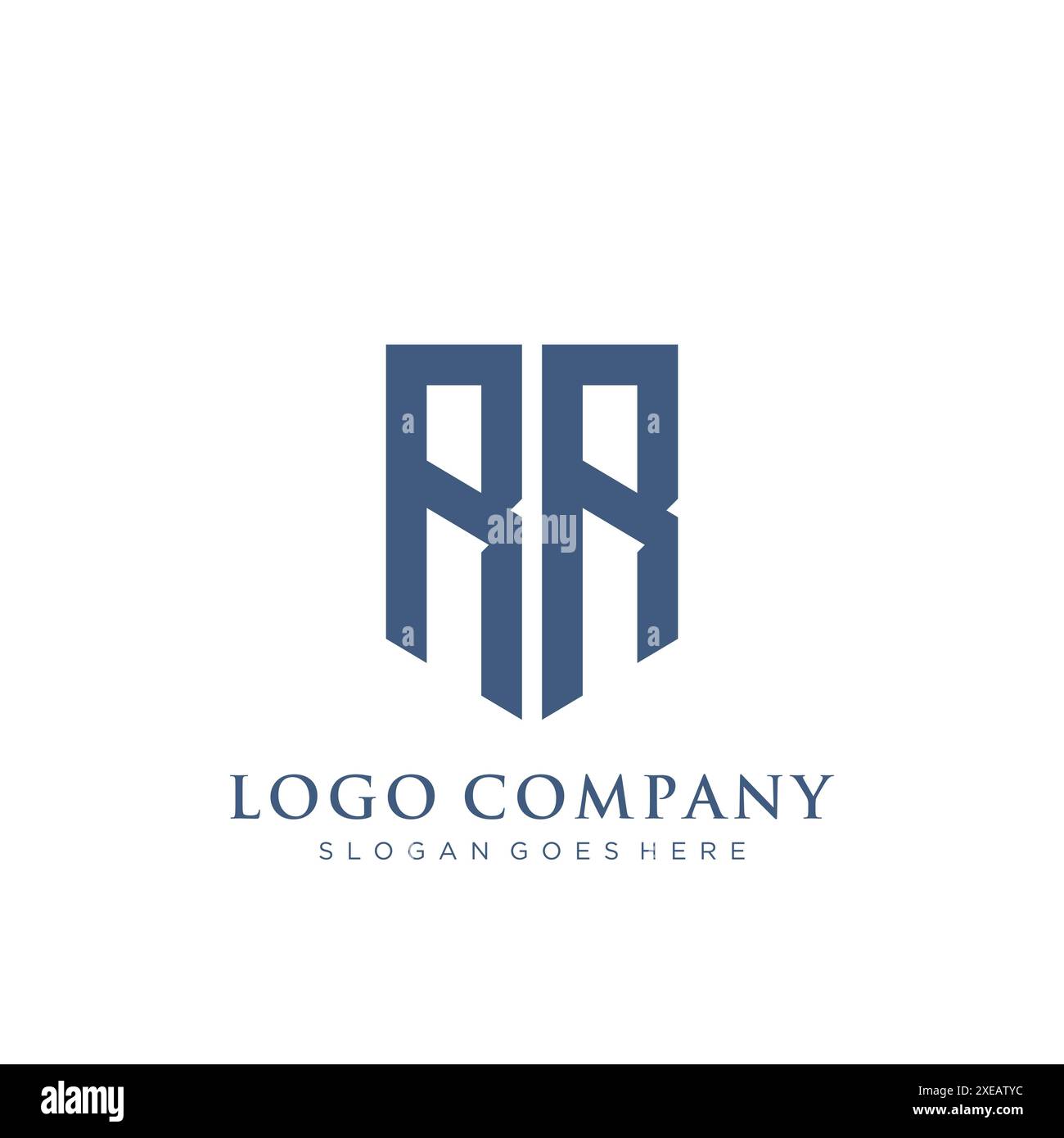 RR shield type logo design Stock Vector Image & Art - Alamy
