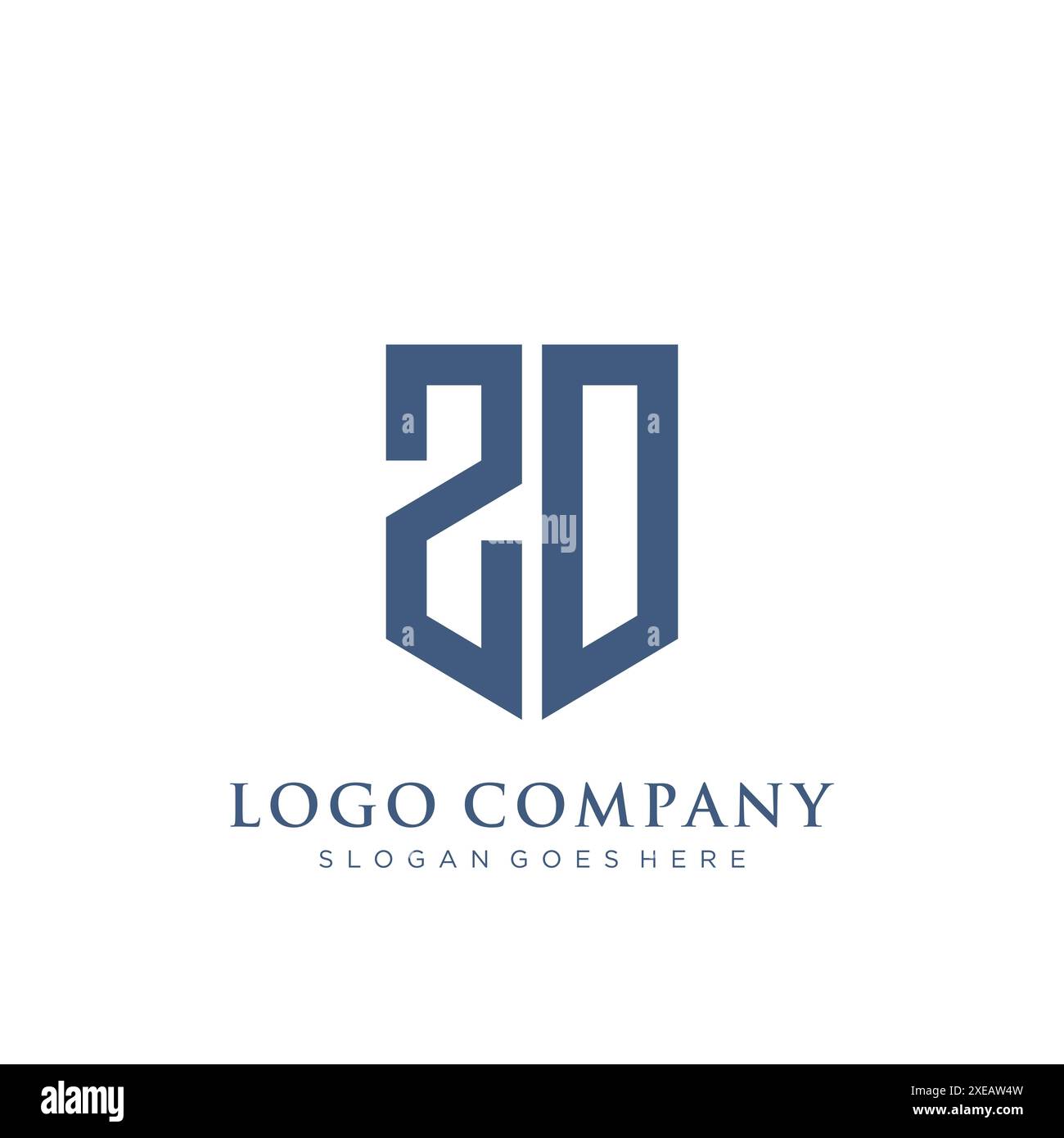 Zo logo design Cut Out Stock Images & Pictures - Alamy