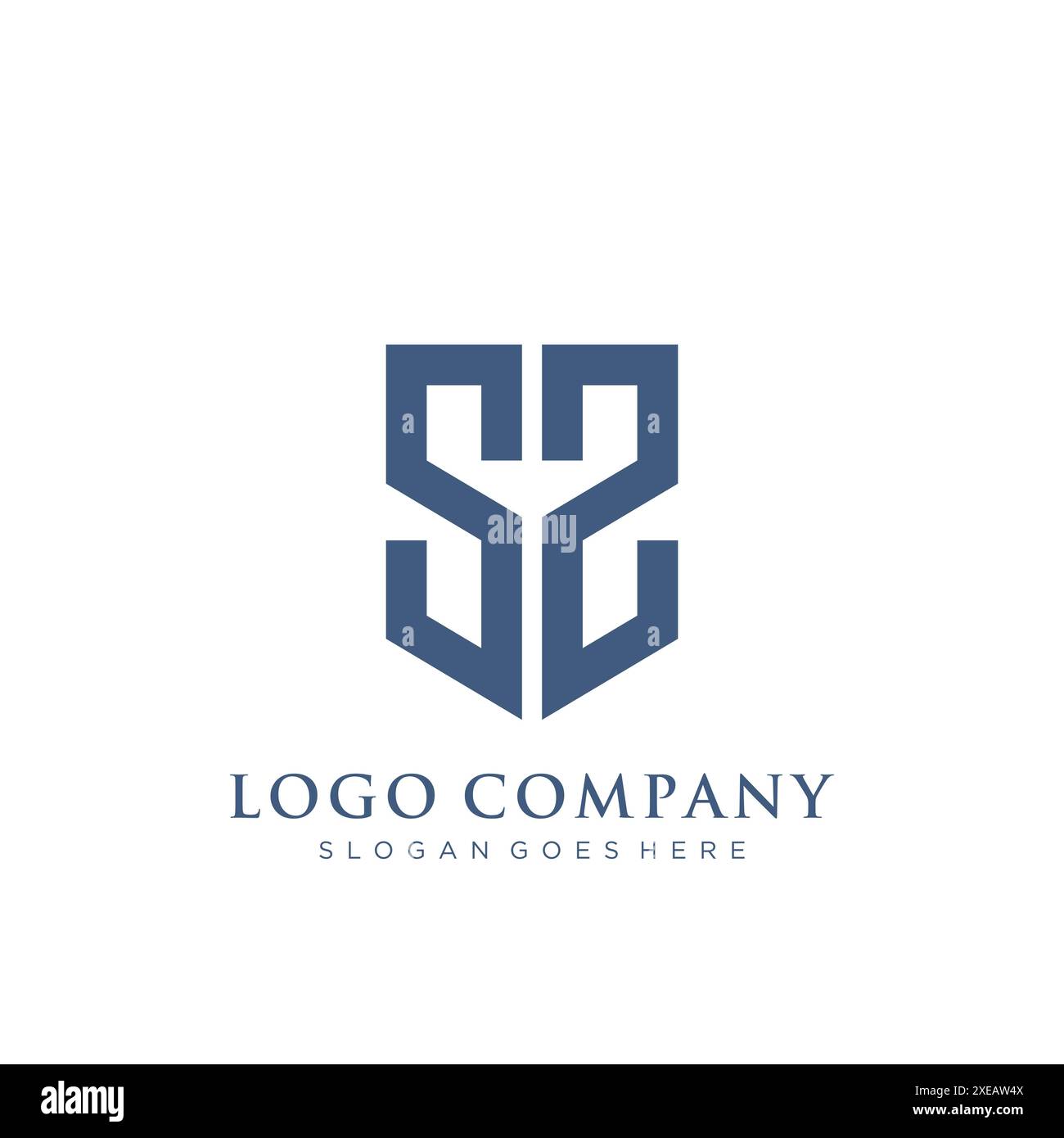 Sz logo design hi-res stock photography and images - Alamy