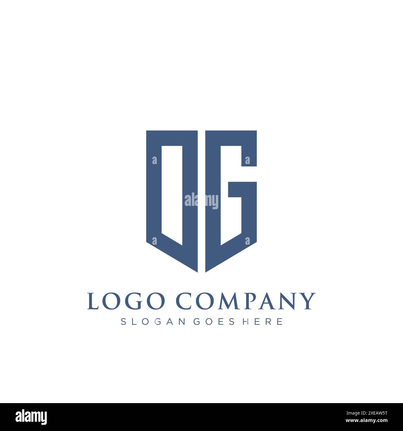 Og logo design hi-res stock photography and images - Alamy