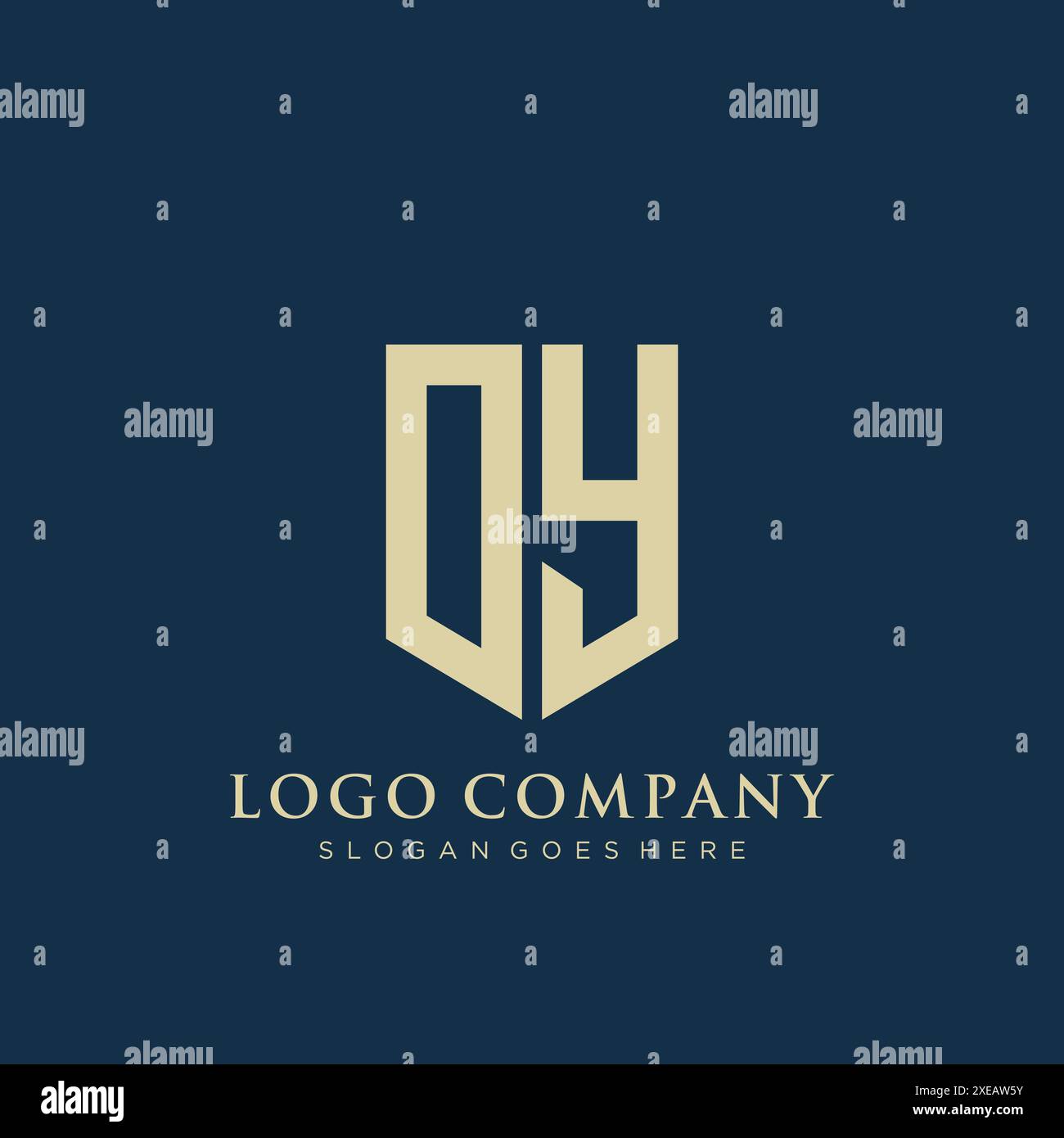 Oy logo design Stock Vector Images - Alamy
