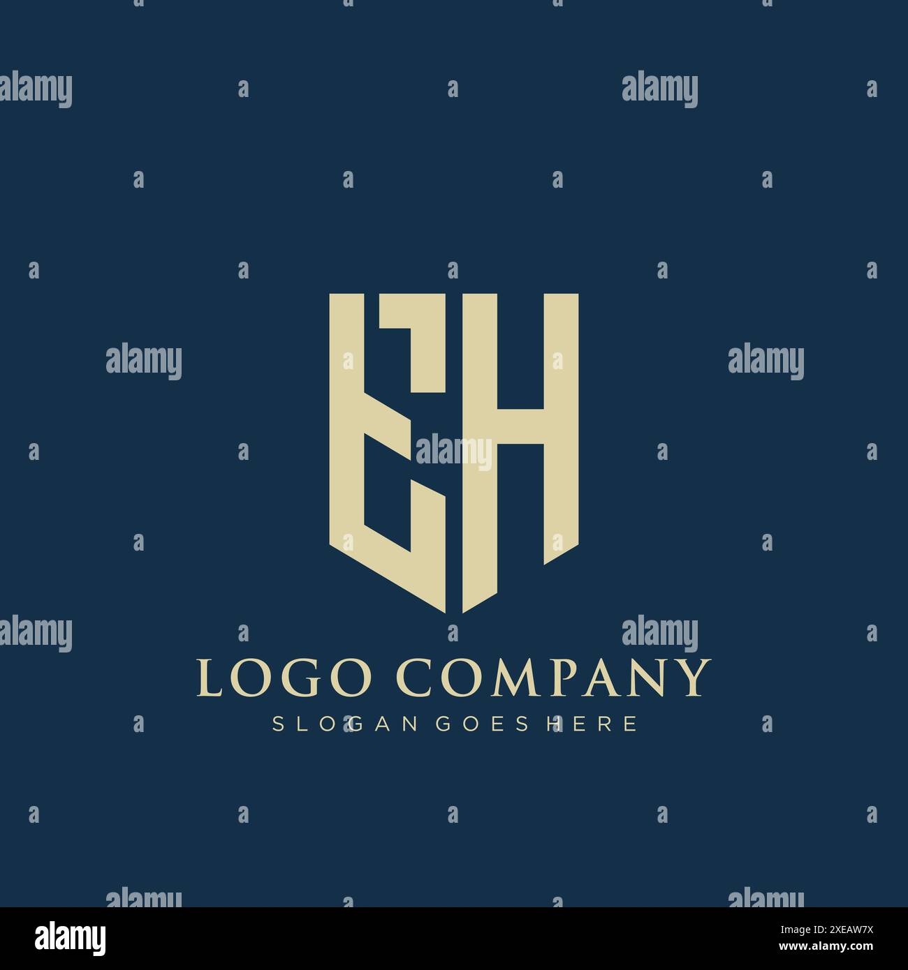 TH shield type logo design Stock Vector Image & Art - Alamy