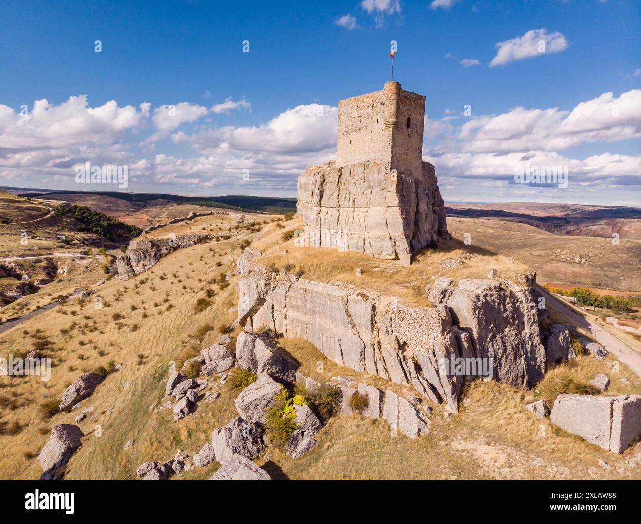 Atienza castle hi-res stock photography and images - Alamy