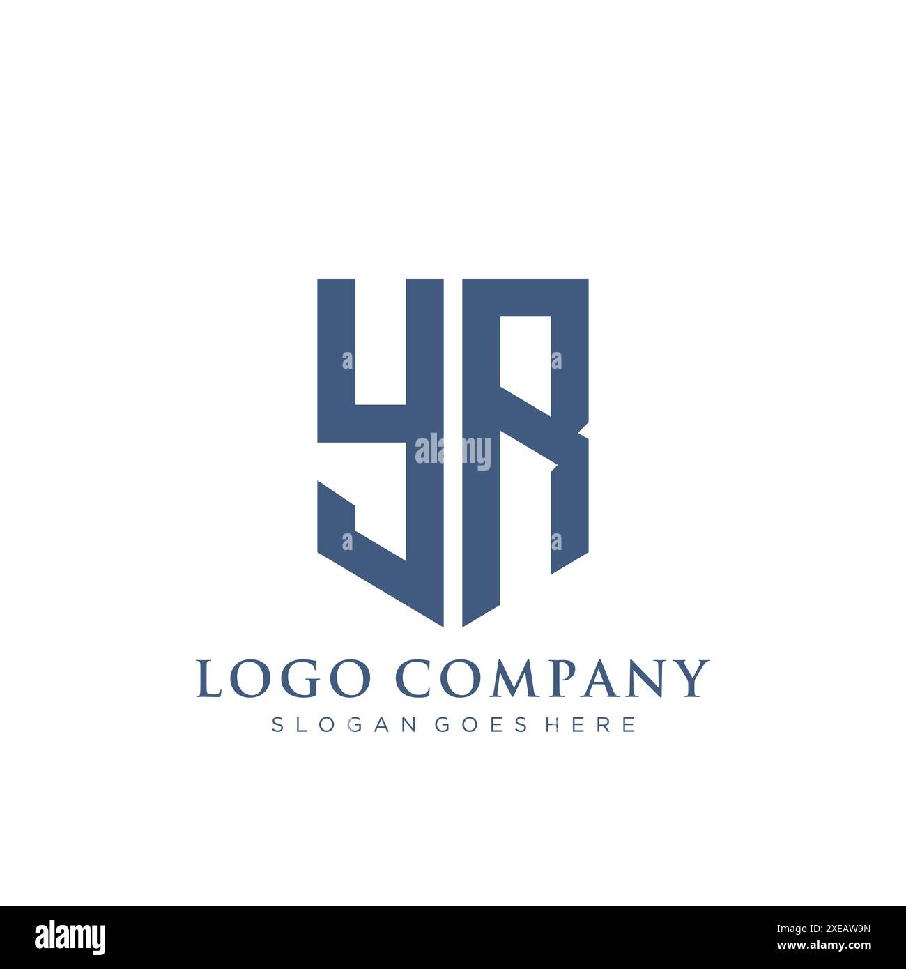 Yr logo design hi-res stock photography and images - Alamy
