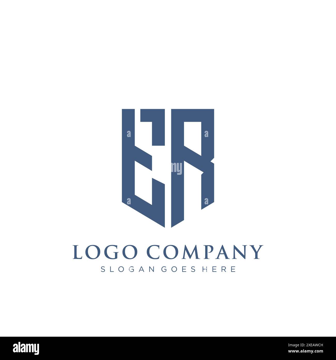 Tr minimal logo design hi-res stock photography and images - Alamy