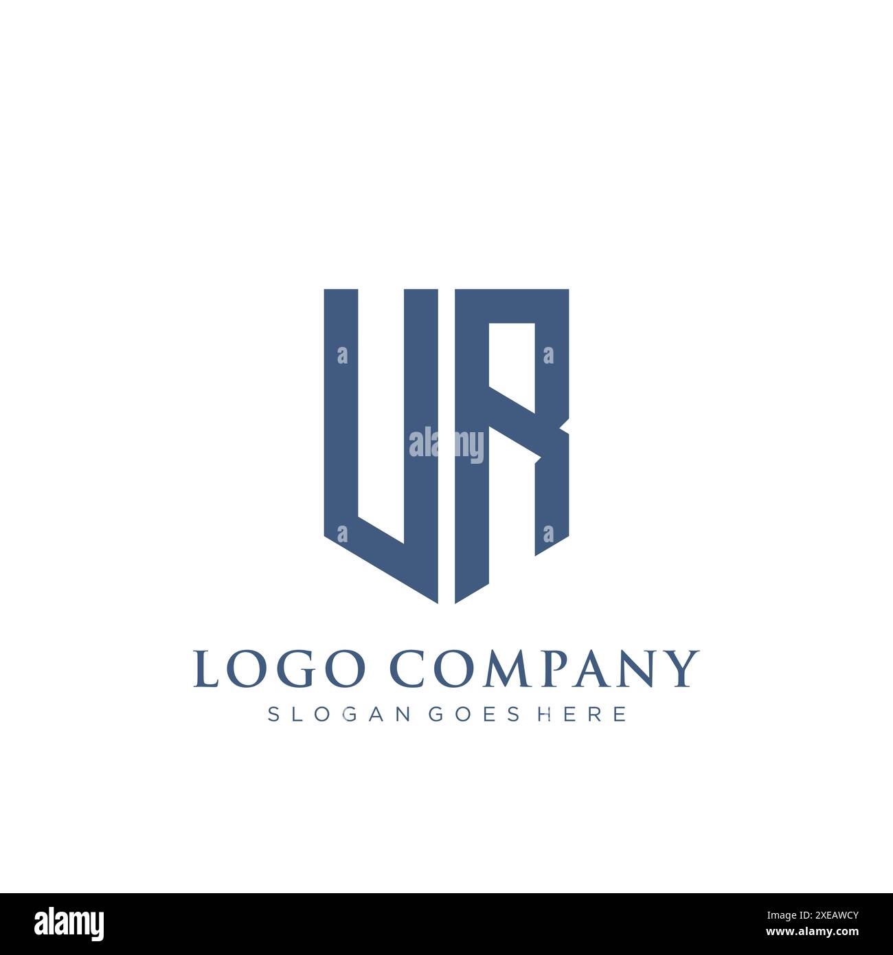 Ur letter logo design hi-res stock photography and images - Alamy