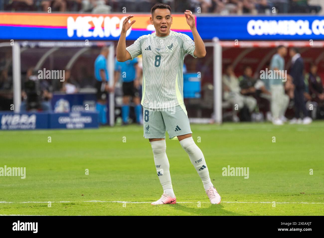 SoFi Stadium Carlos Rodriguez of Mexico during the CONMEBOL Copa ...