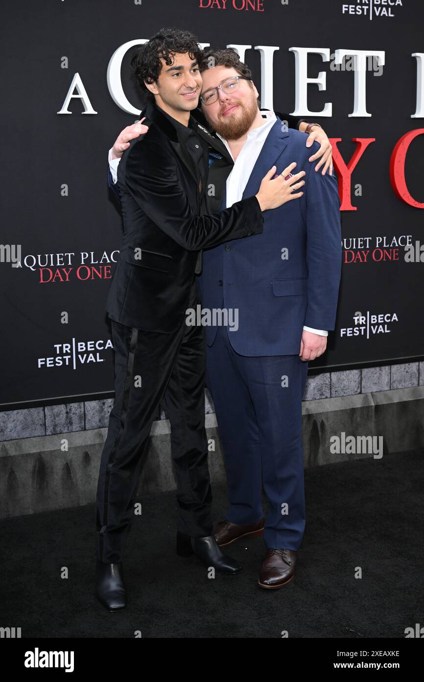 Alex Wolff and Michael Sarnoski Stock Photo - Alamy