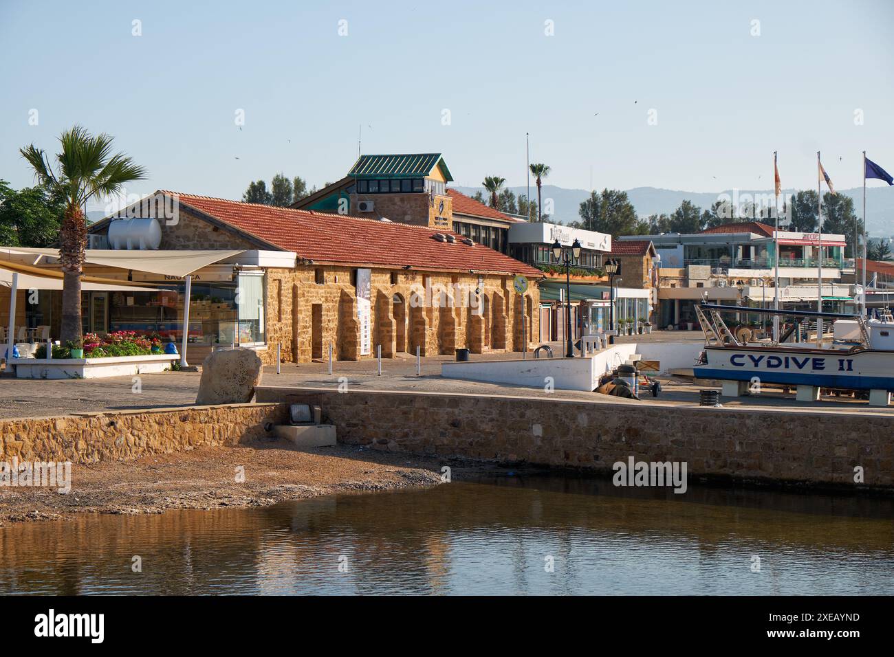 The harbor of Paphos. Cyprus Stock Photo - Alamy