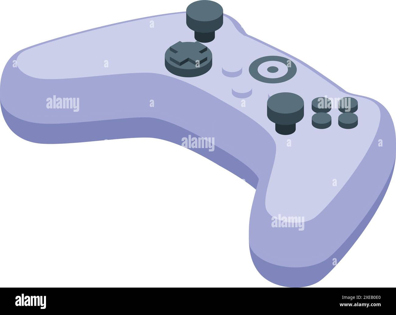 Ergonomic video game control Stock Vector Images - Alamy