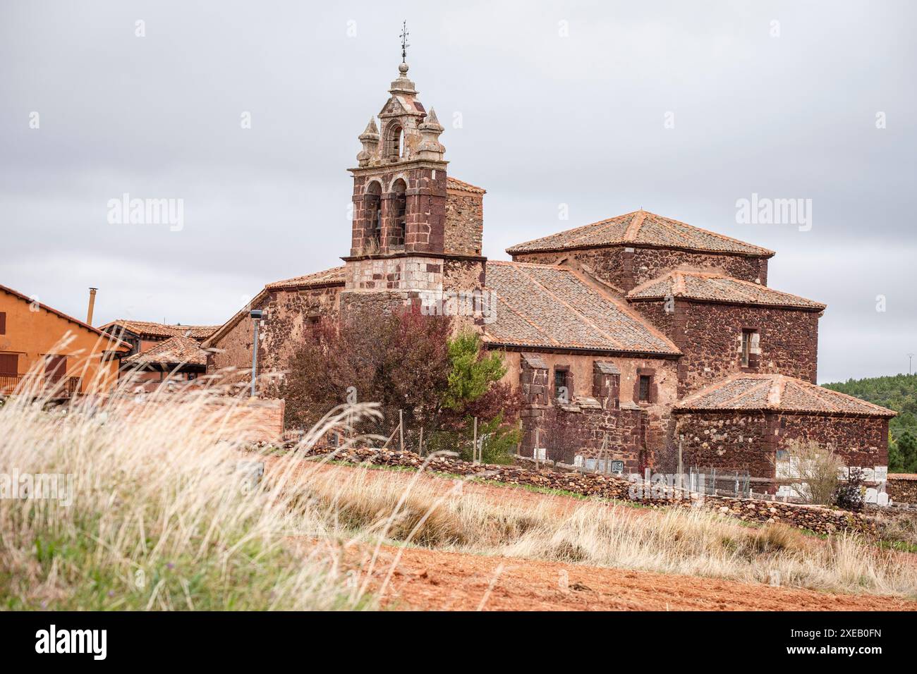 San Pedro Apostol church Stock Photo - Alamy