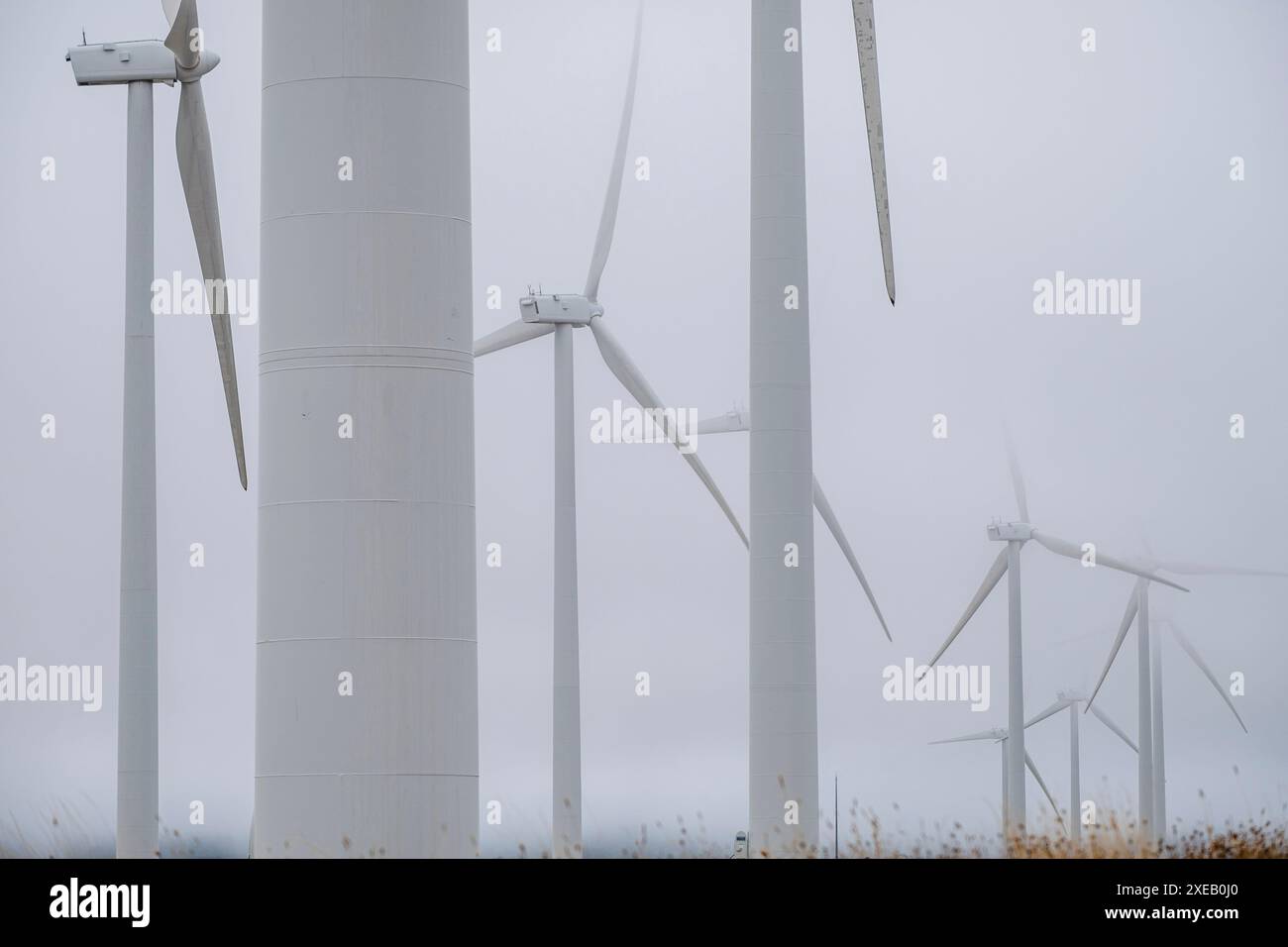 Wind energy installations hi-res stock photography and images - Alamy