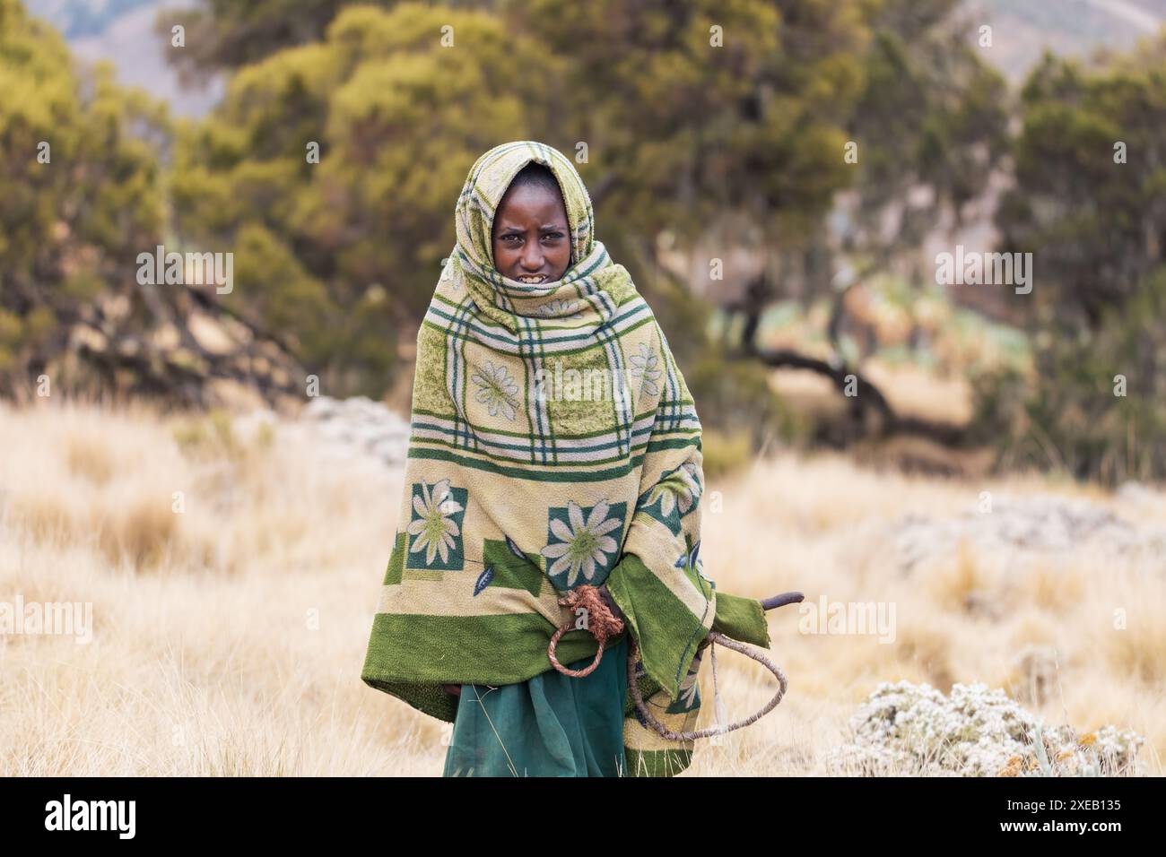 Ethiopian shepherd hi-res stock photography and images - Alamy