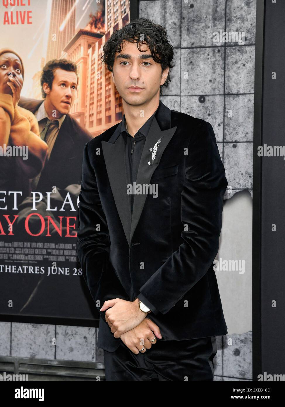 Alex Wolff attends the Paramount Pictures premiere of "A Quiet Place ...