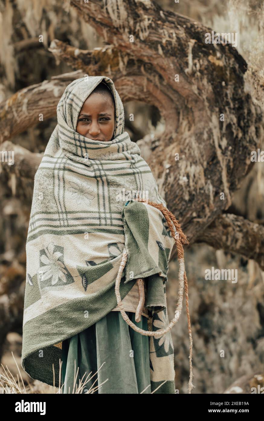 Ethiopian shepherd hi-res stock photography and images - Alamy