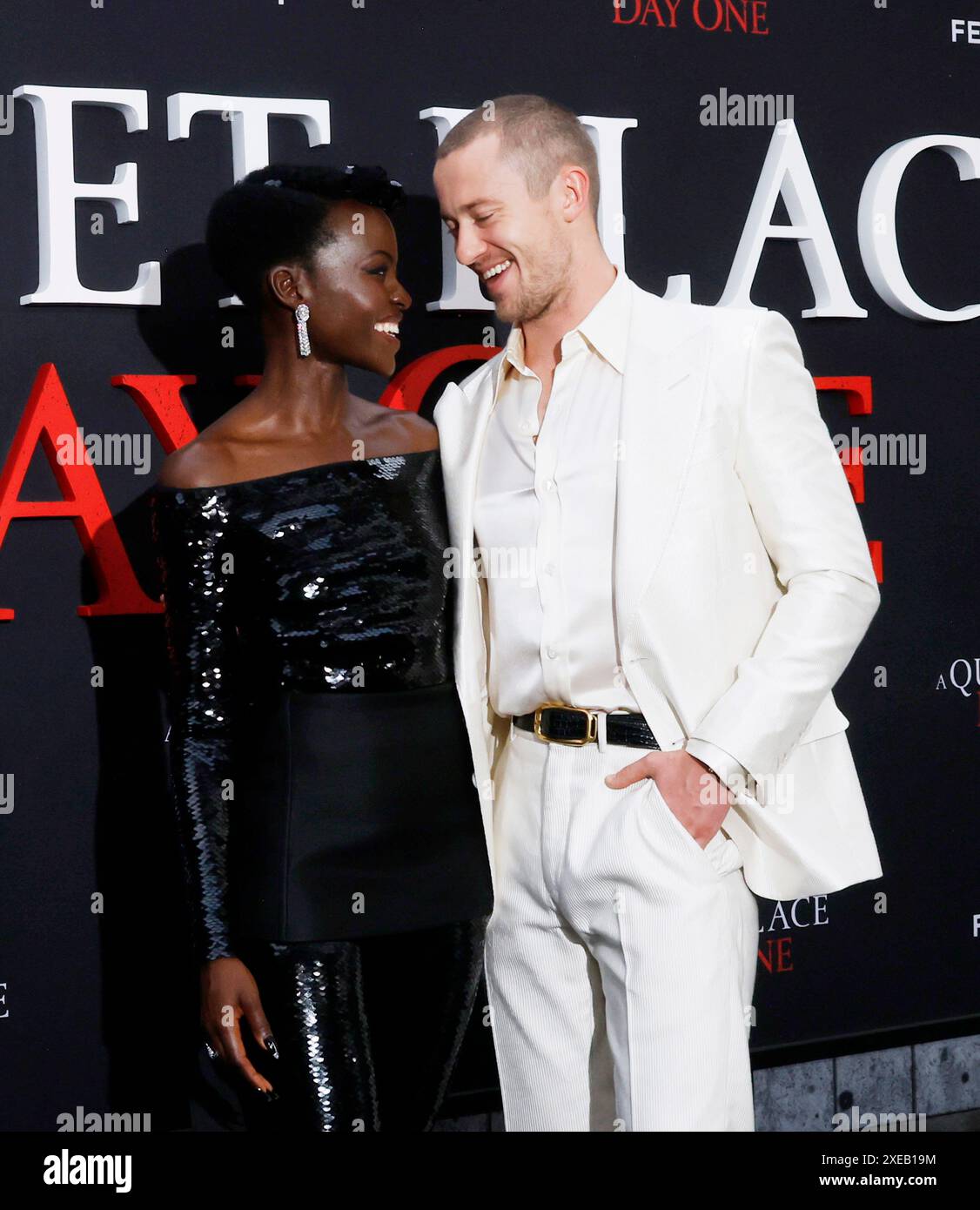New York, United States. 26th June, 2024. Lupita Nyong'o and Joseph ...