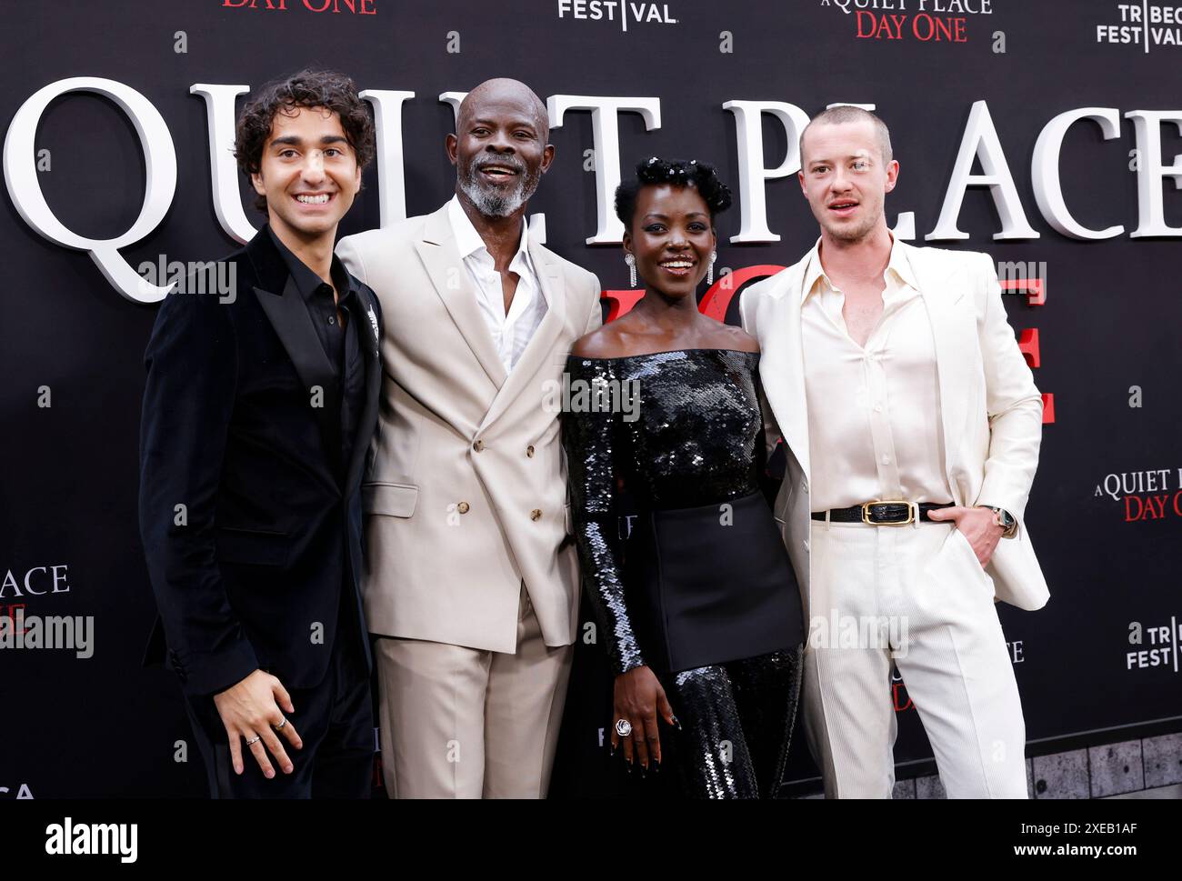 New York, United States. 26th June, 2024. Alex Wolff, Malik Yoba ...