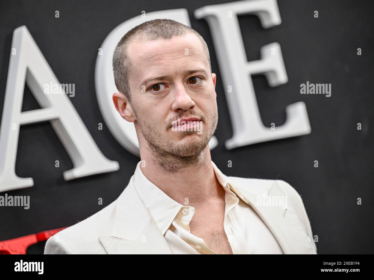 Joseph Quinn attends the Paramount Pictures premiere of "A Quiet Place ...