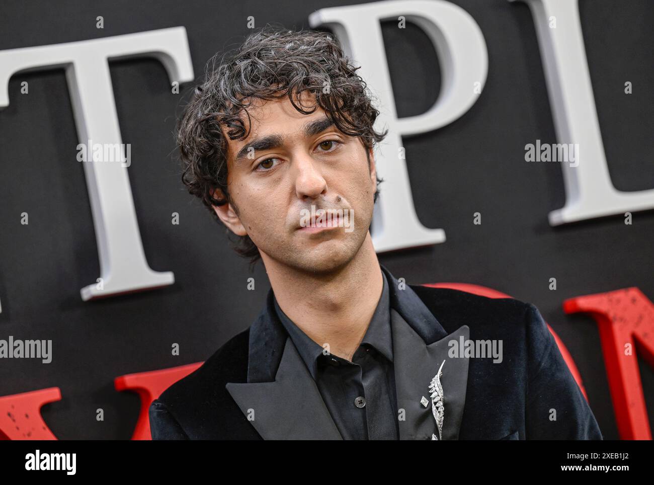Alex Wolff attends the Paramount Pictures premiere of "A Quiet Place ...