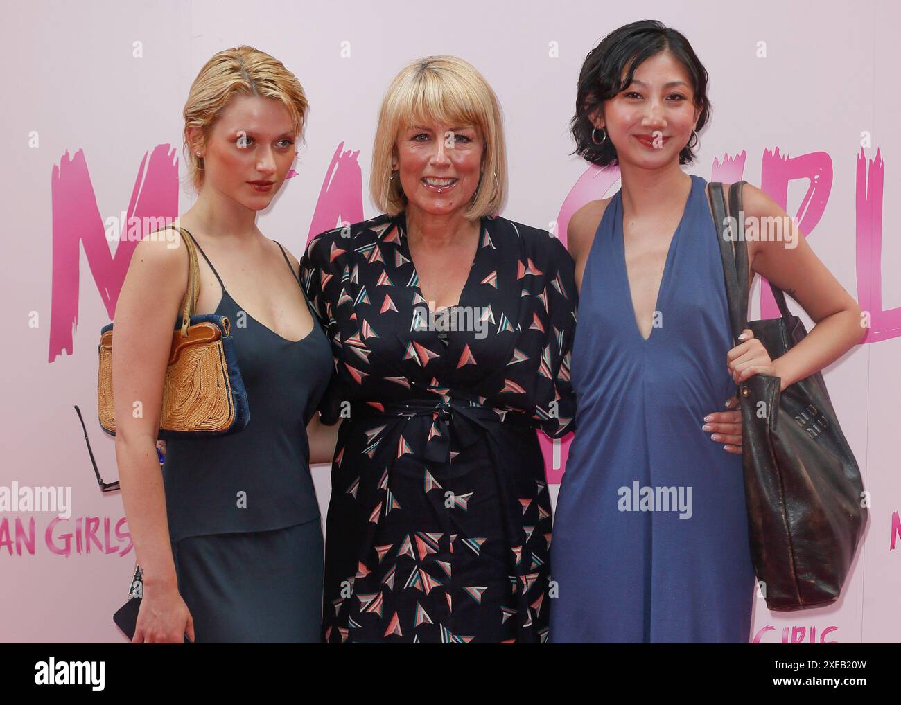 London, UK. 26th June, 2024. Fay Ripley (C), Parker Lapaine (L) and ...