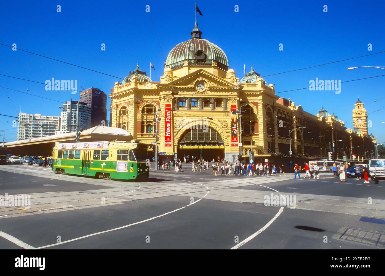 Flinders Street Railway Station, Melbourne, Australia Stock Photo - Alamy