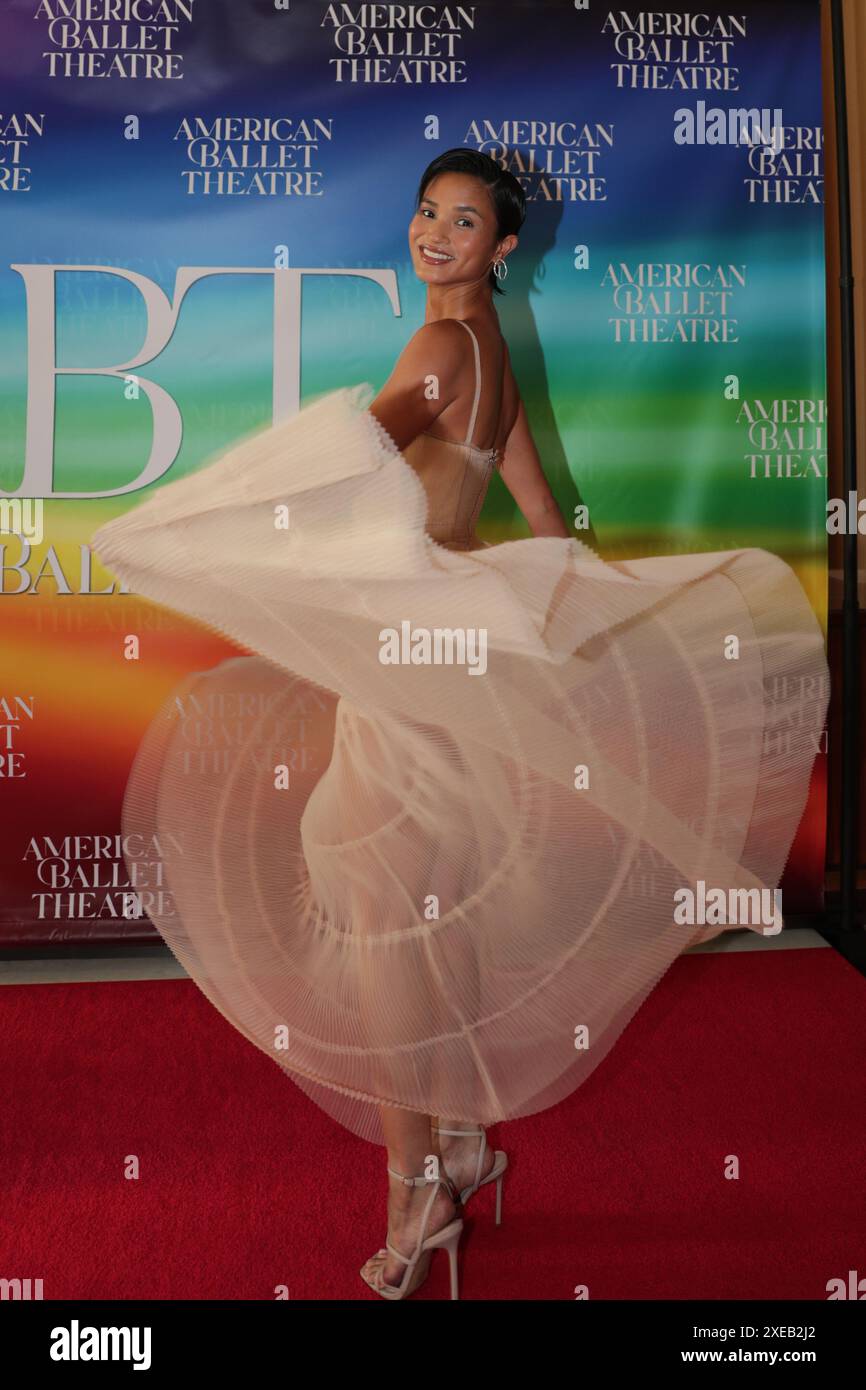 New York, USA, June 25, 2024 - Sharina Gutierrez attends American ...