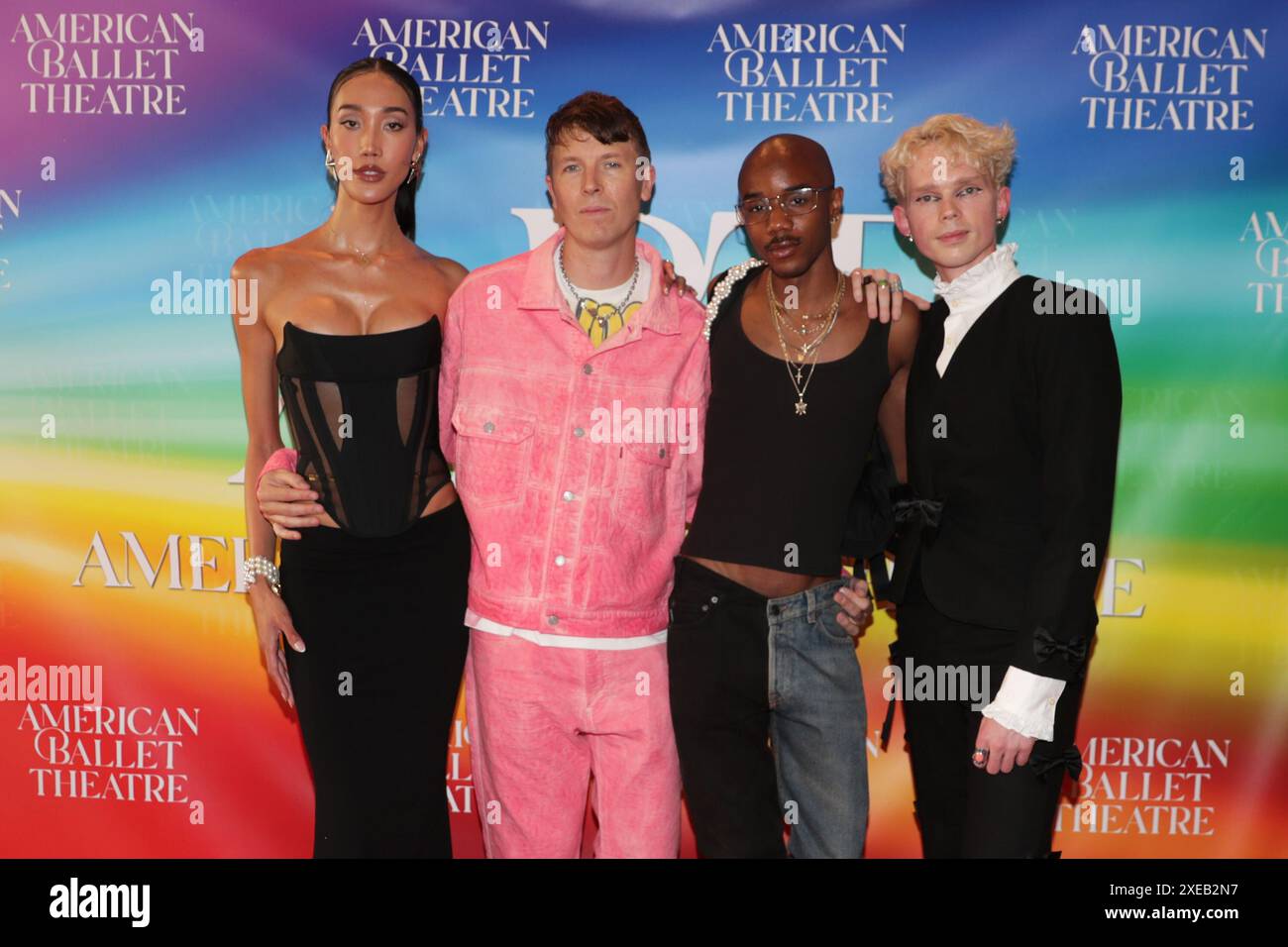 New York, USA, June 25, 2024 - (L-R) Dominique Castelano, Ryan McGinley ...